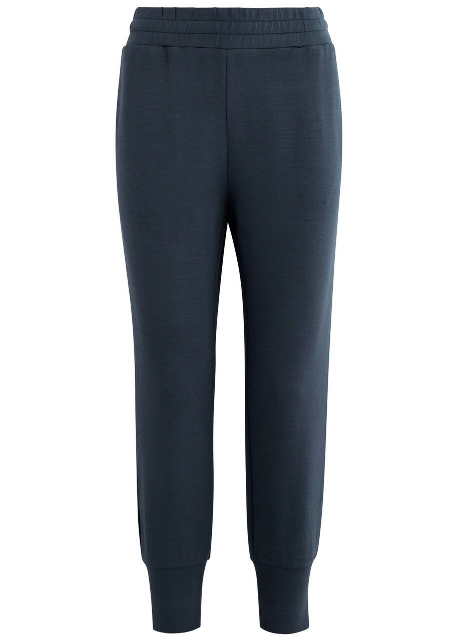 Varley The Slim Cuff Stretch-jersey Sweatpants Navy Varley