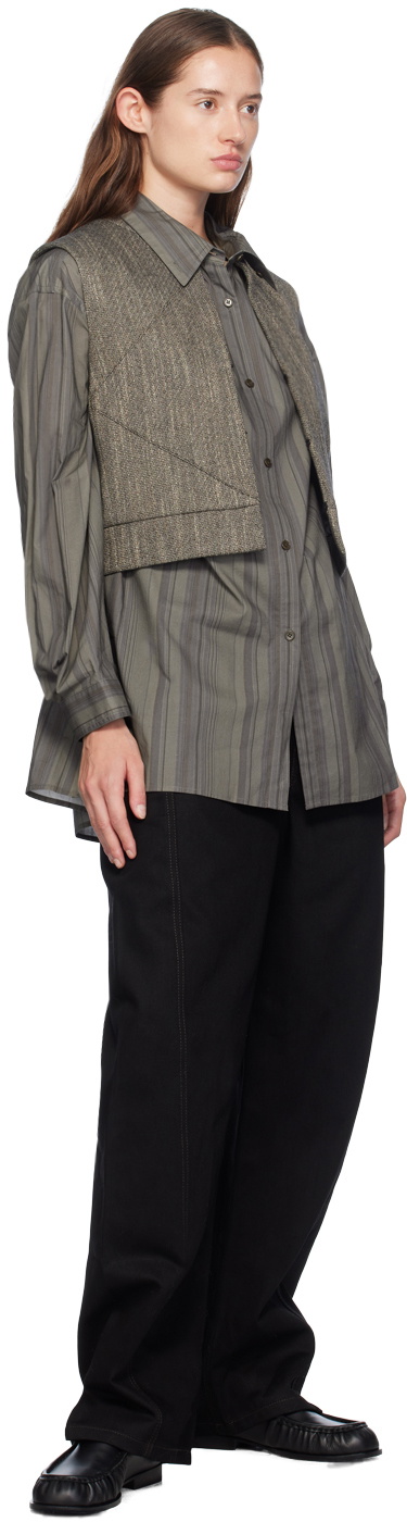 AMOMENTO Gray Motive Vest AMOMENTO