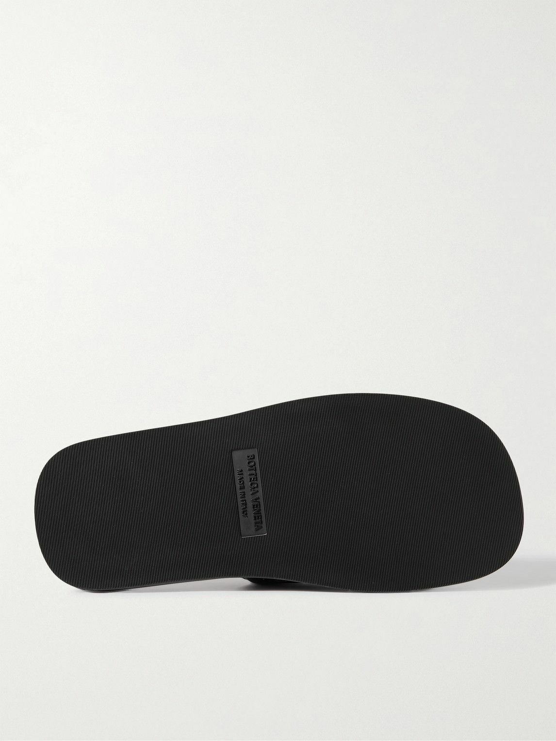 Bottega Veneta - Leather Slides - Black Bottega Veneta