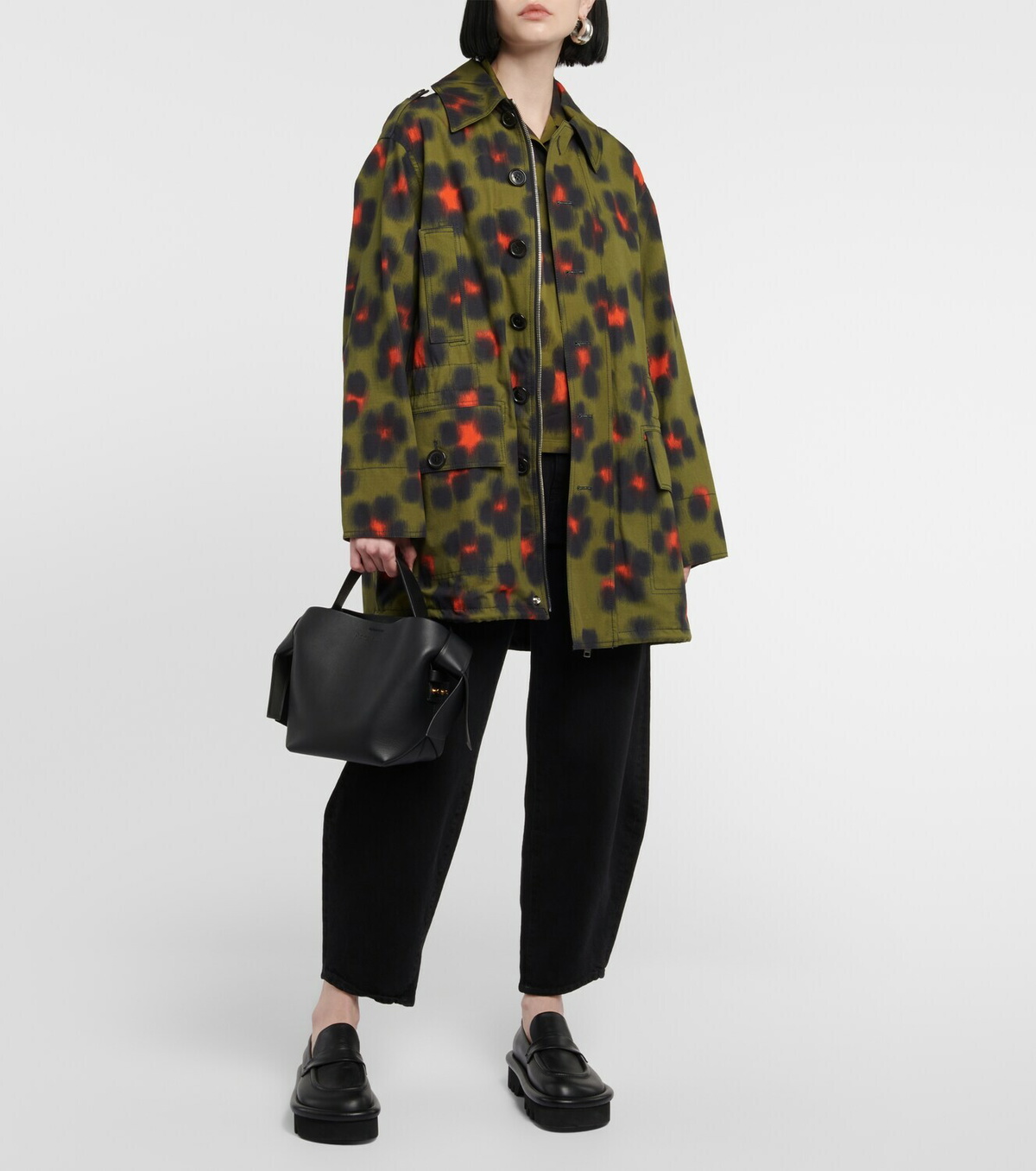 Kenzo - Leopard-print cotton parka Kenzo