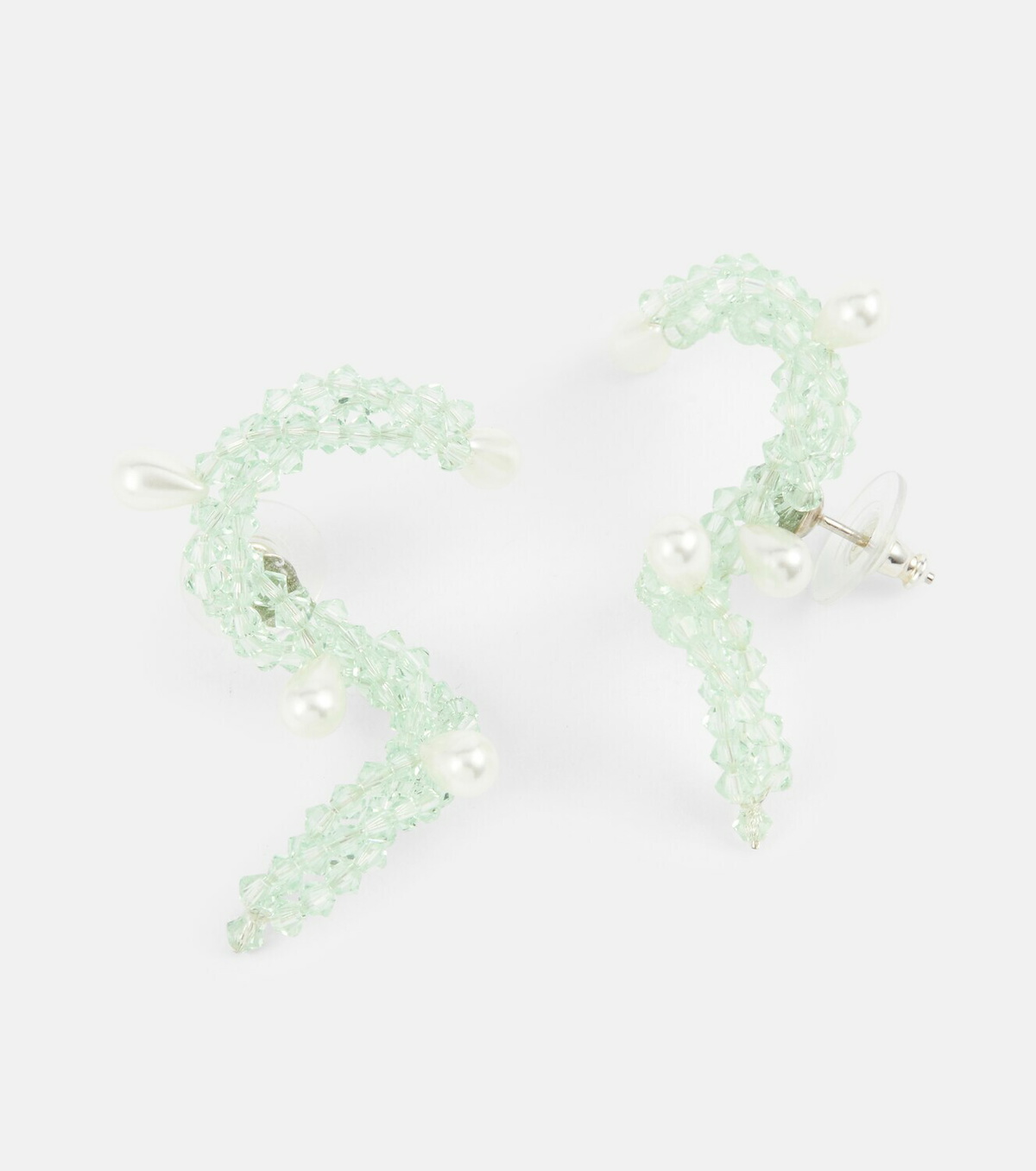 Simone Rocha - Embellished earrings Simone Rocha