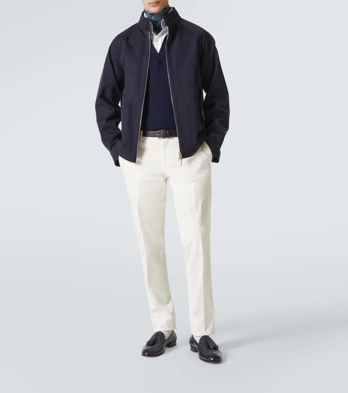 Dunhill Reversible cotton herrington jacket Dunhill