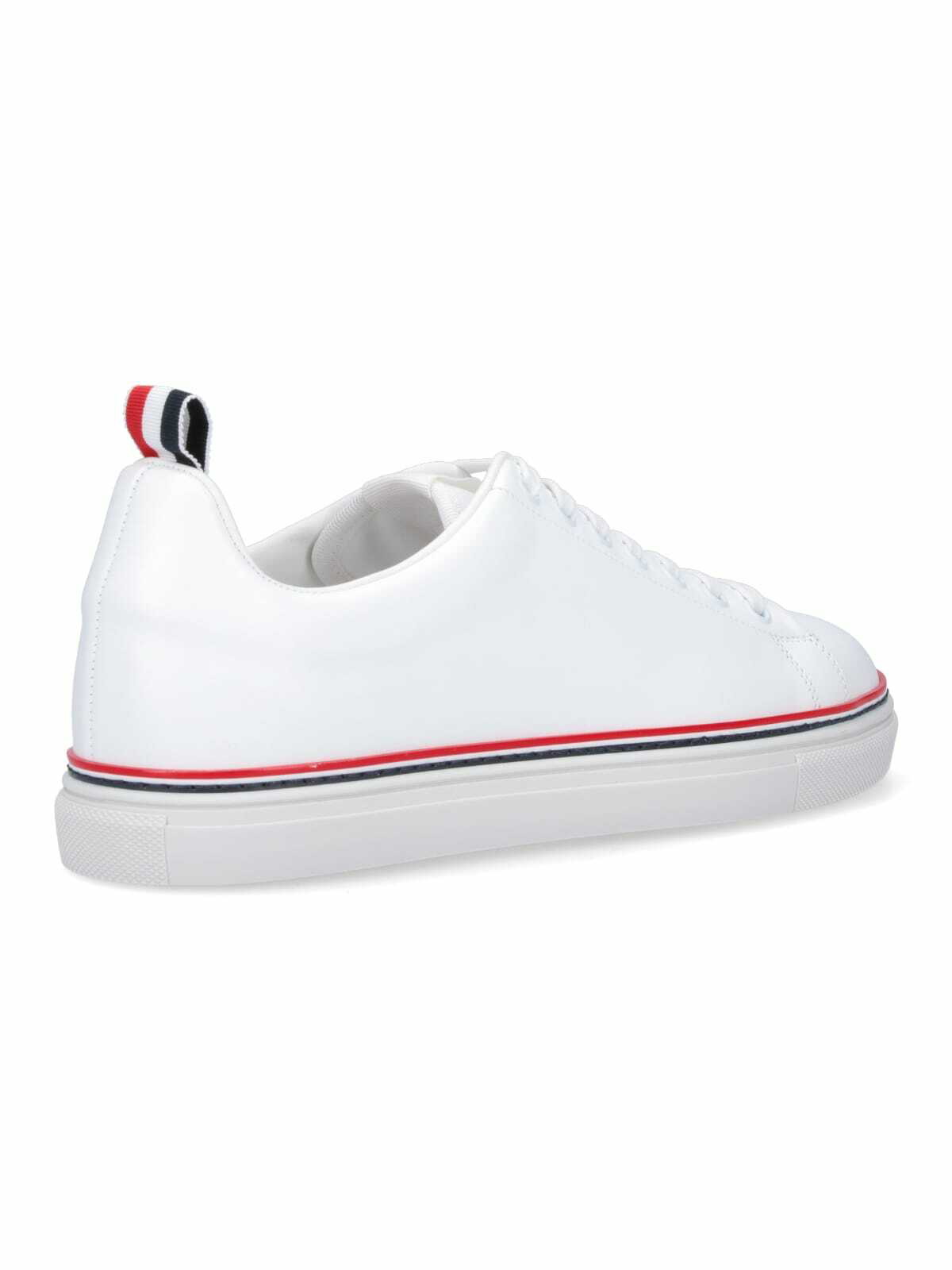 Thom Browne Calf Leather Tennis Shoes Thom Browne