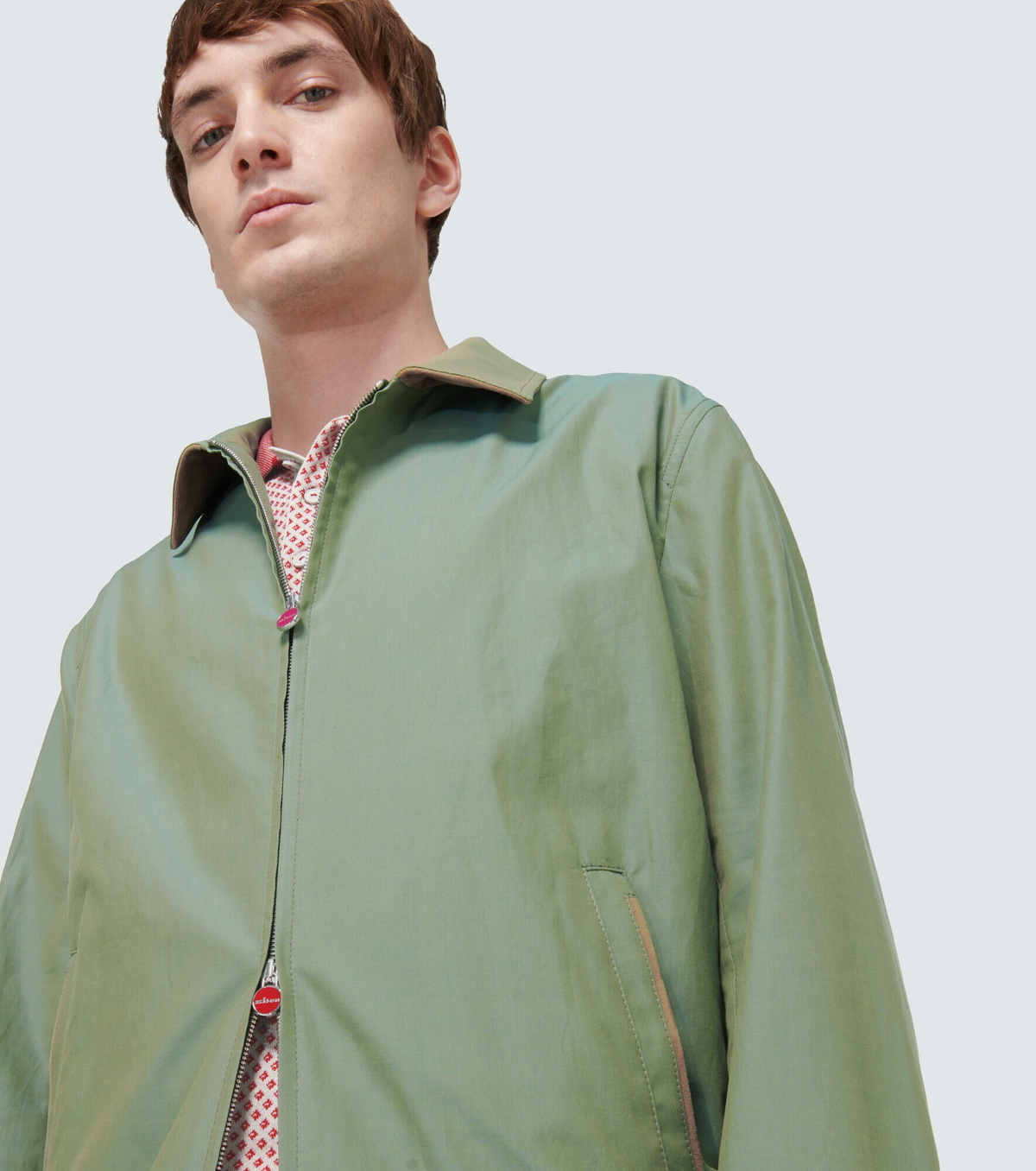 Kiton - Cotton blouson jacket Kiton