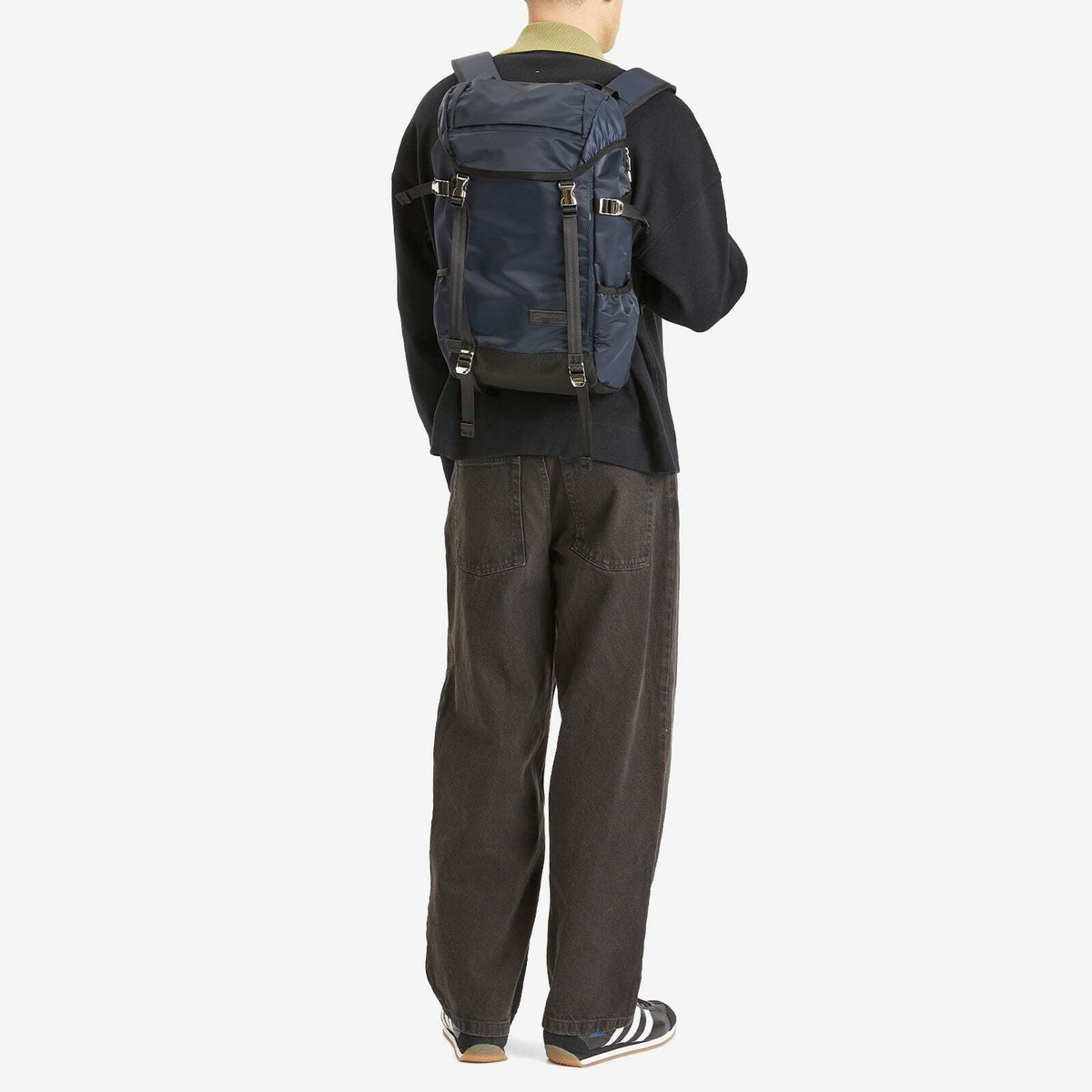 Master-Piece Men's Lightning Backpack in Navy Master-Piece Co