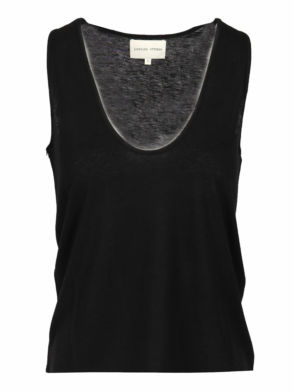 Loulou Studio Deep Neck Tank Top Loulou Studio