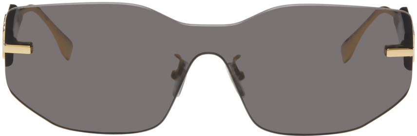 Fendi Gold Fendigraphy Sunglasses Fendi