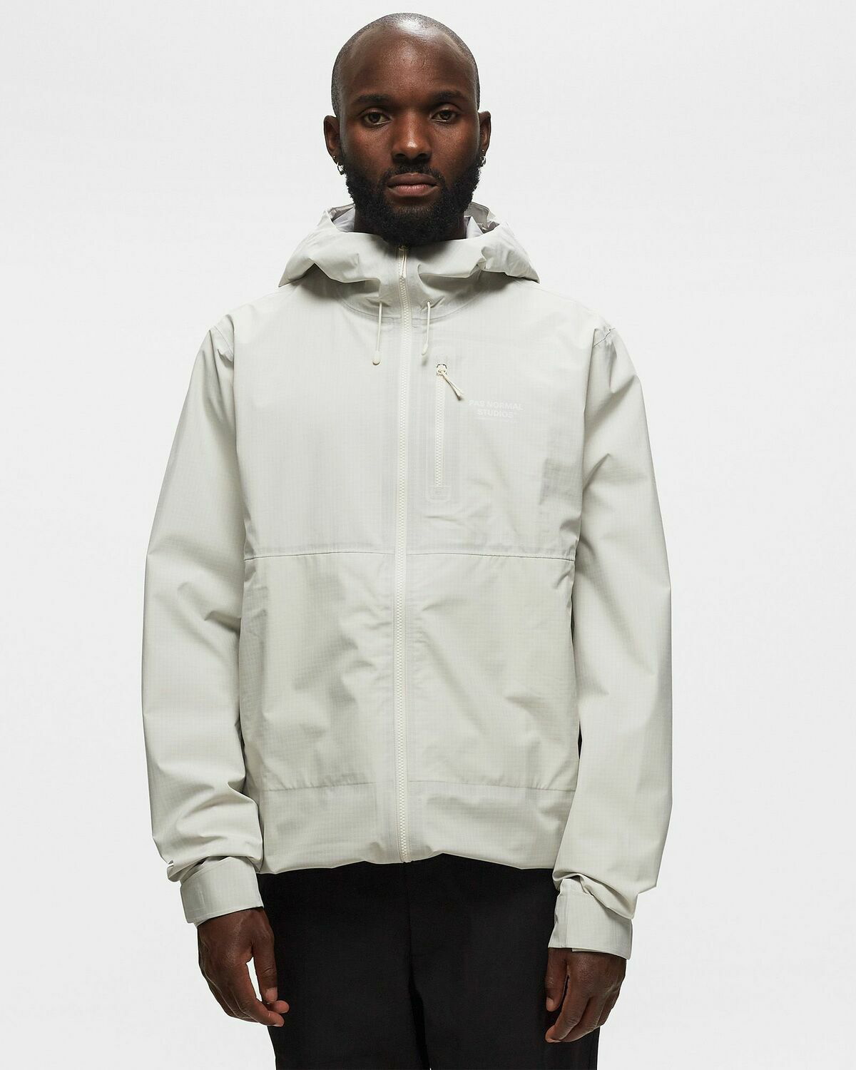 Pas Normal Studios Off Race Shell Jacket White Shell Jackets Pas Normal ...