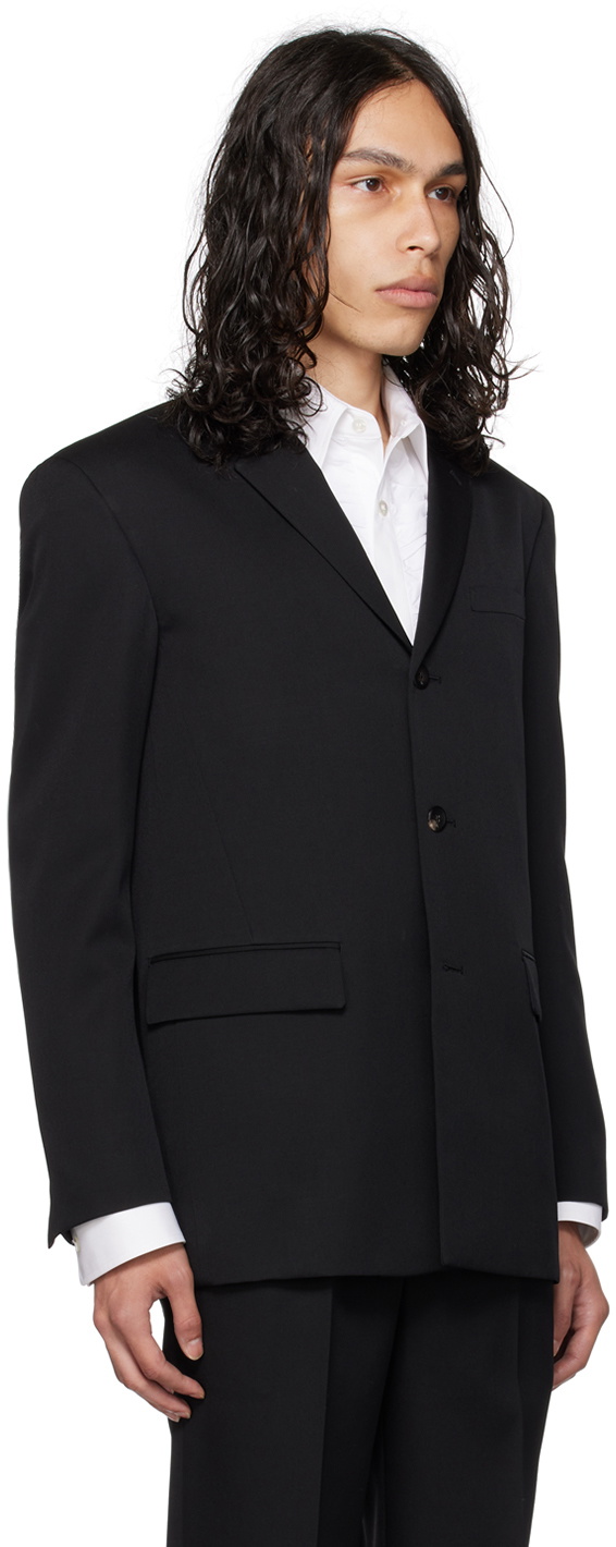 Th products Black Single Blazer