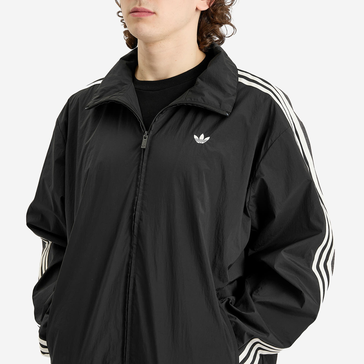 Adidas Men's Originals R3CD Track Top in Black adidas