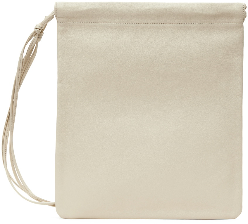 AURALEE Off-White Square Pouch Auralee