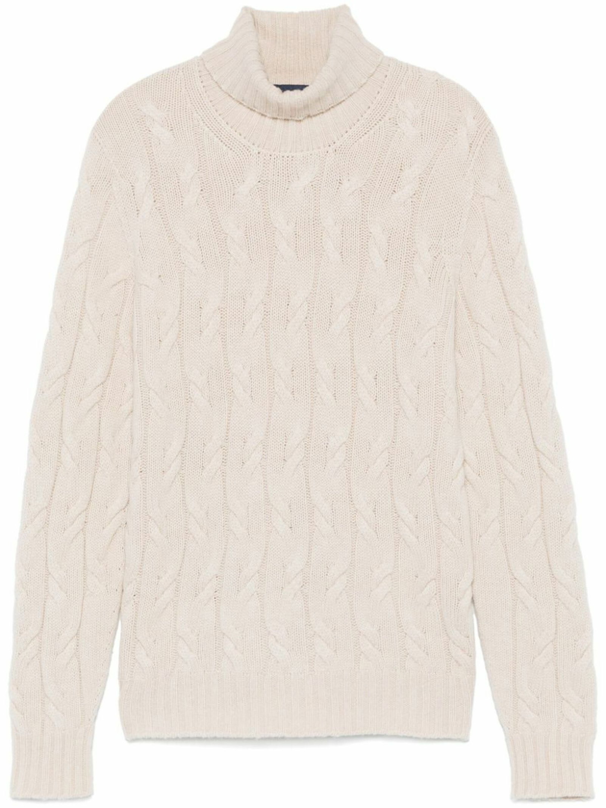 Drumohr Light Beige Cashmere Sweater Drumohr