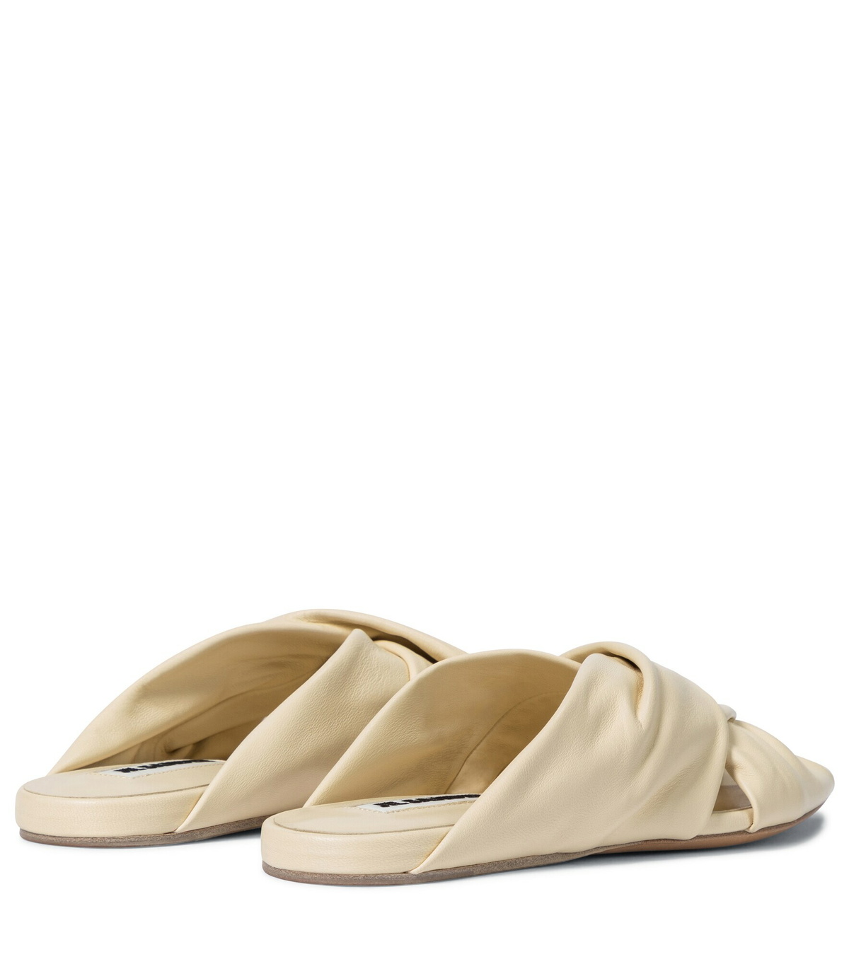 Jil Sander - Leather slides Jil Sander