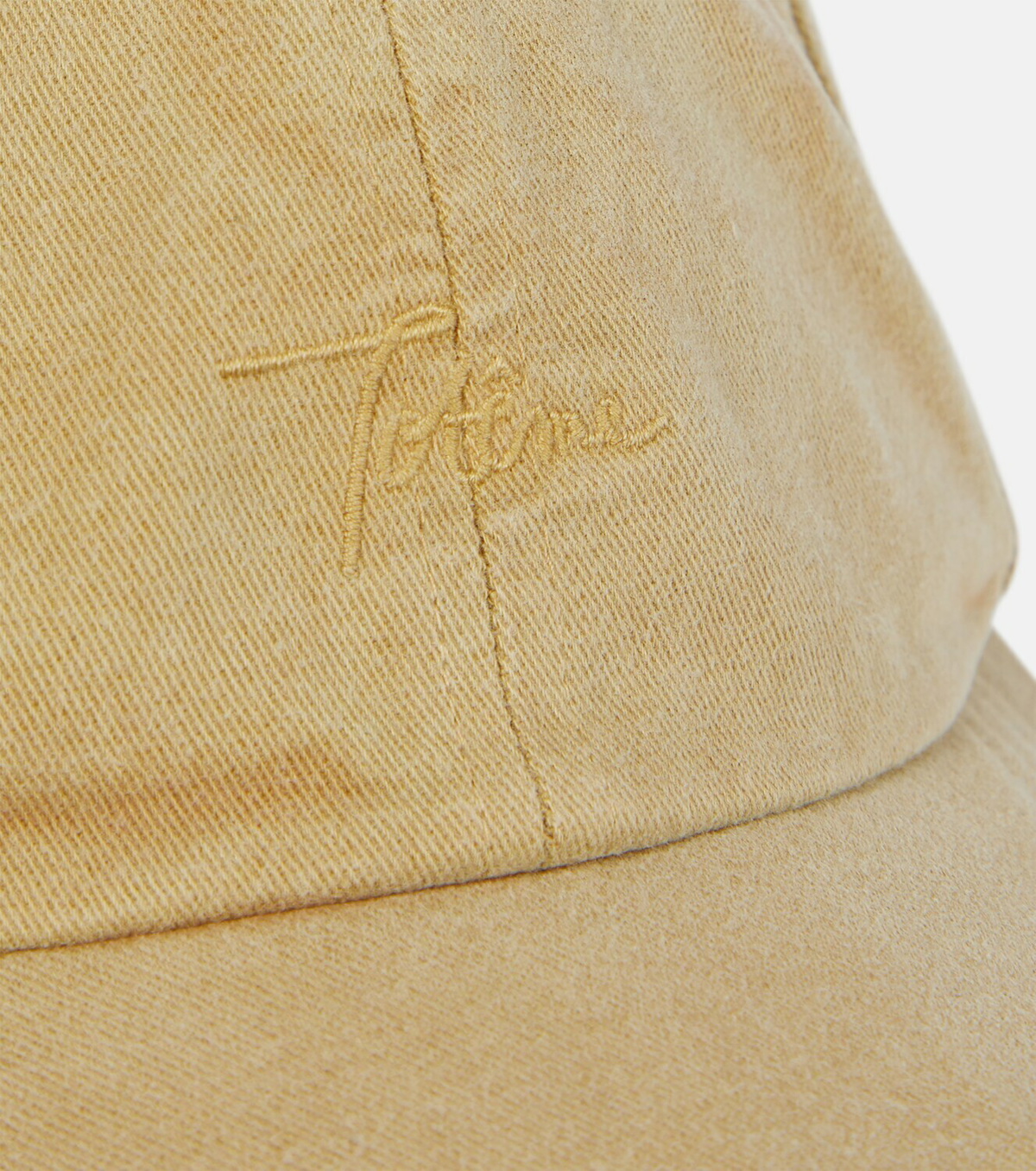 Toteme Logo cotton baseball cap Toteme