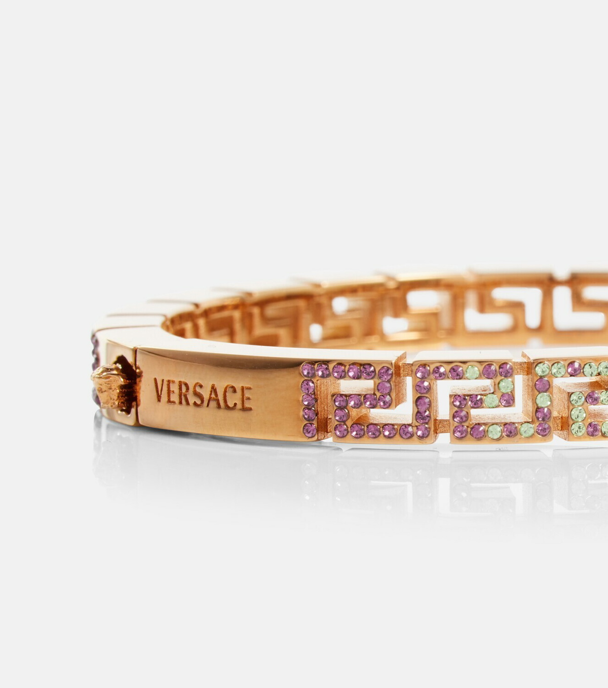 Versace - Greca embellished bracelet Versace