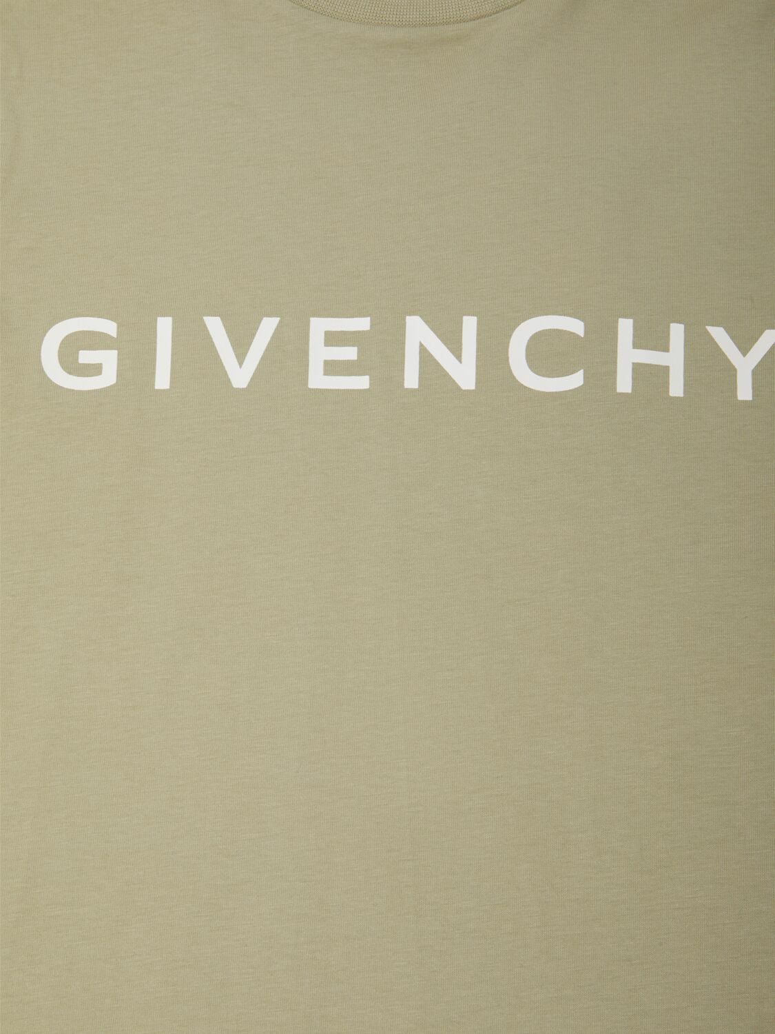 GIVENCHY Printed Cotton Jersey T-shirt Givenchy