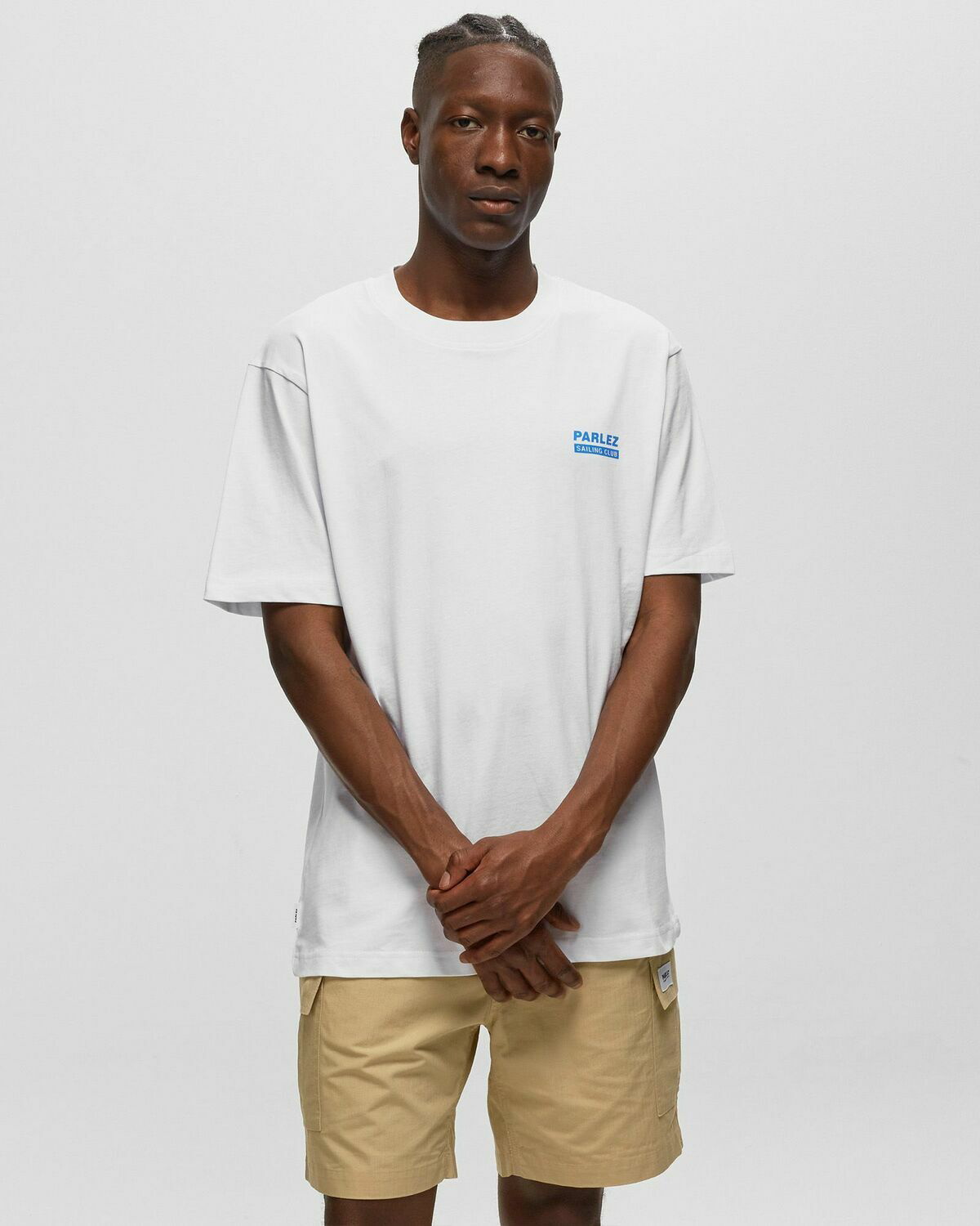 Parlez Heel Tee White Shortsleeves Parlez