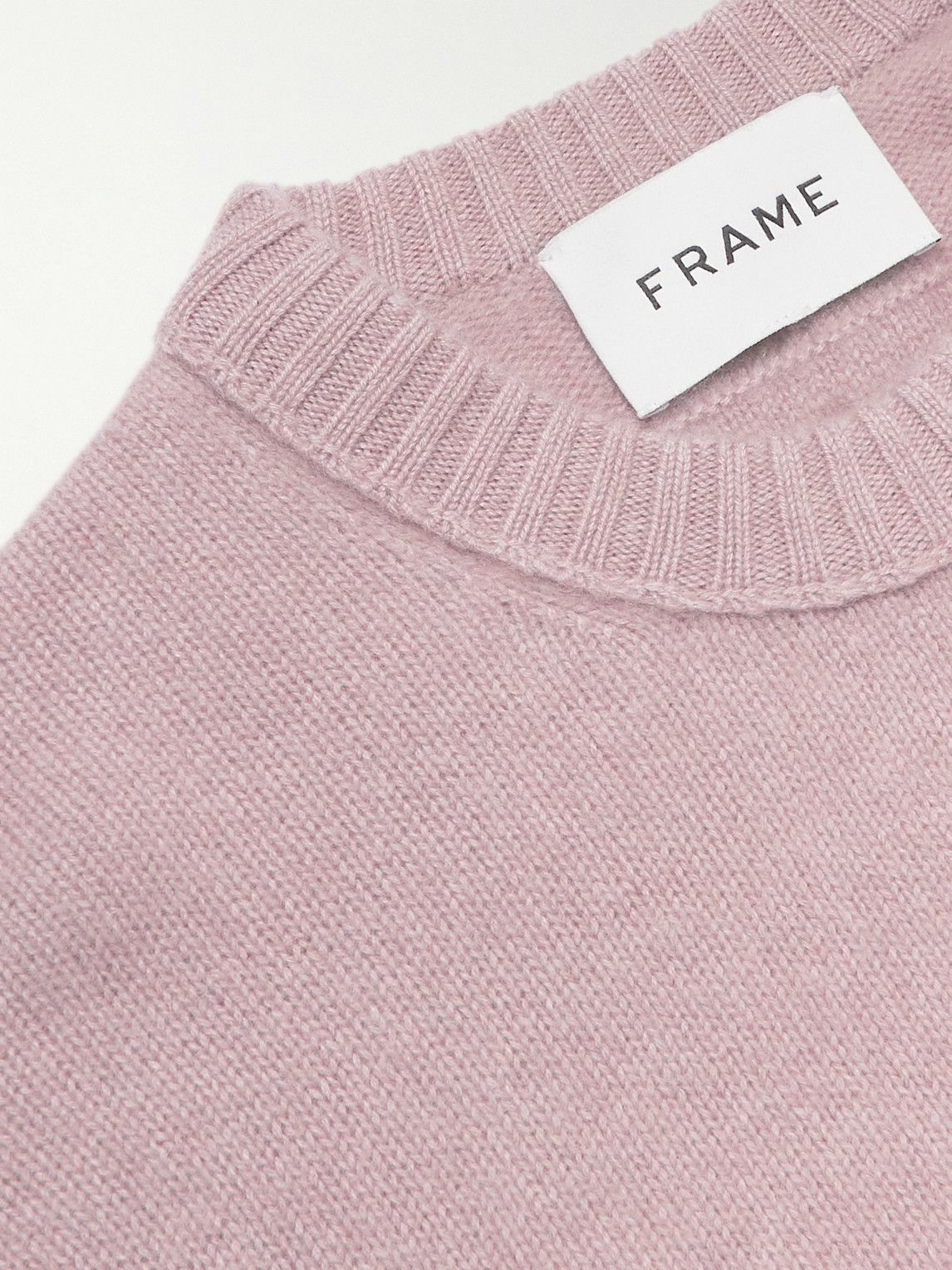 FRAME - Cashmere Sweater - Pink Frame Denim