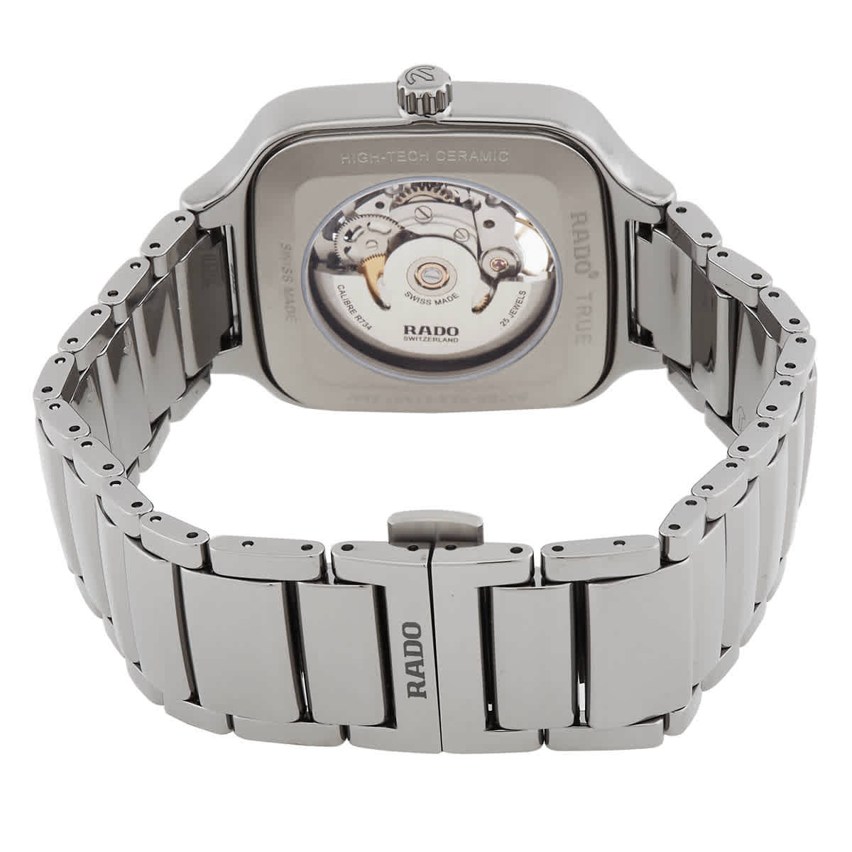 Rado True Square Automatic Diamond Unisex Watch R27083712 Rado