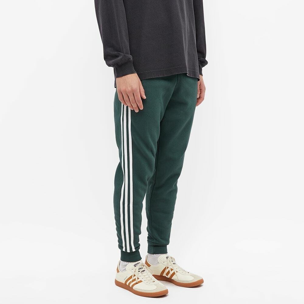 Adidas Men's 3 Stripe Pant in Mineral Green adidas