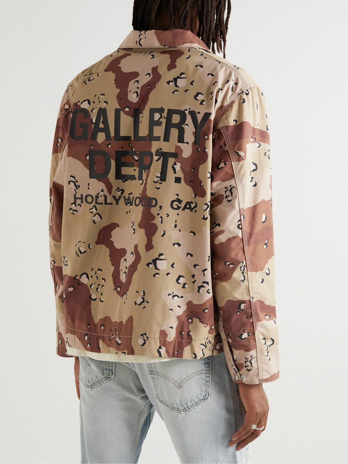 Gallery Dept. - Montecito Printed Cotton Jacket - Neutrals Gallery Dept.