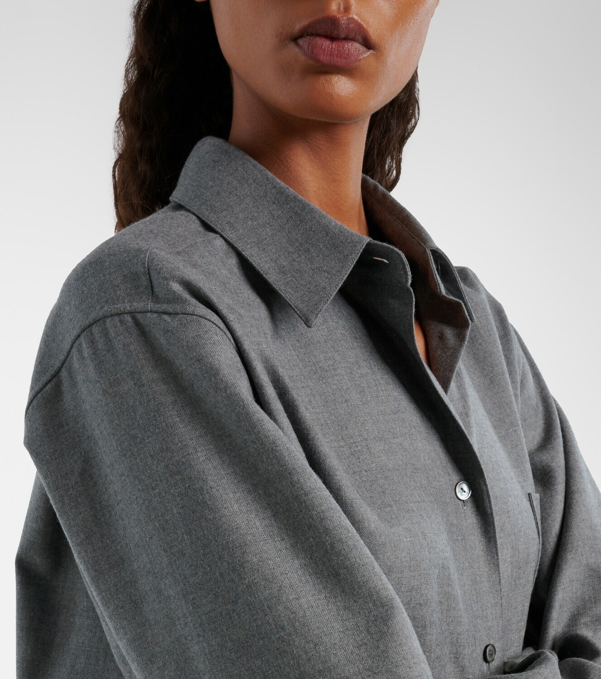 The Row Pino virgin wool shirt The Row