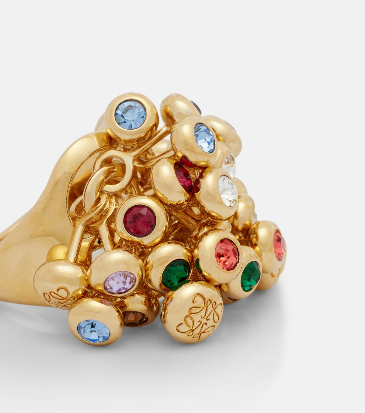 Loewe Push Pin embellished ring Loewe