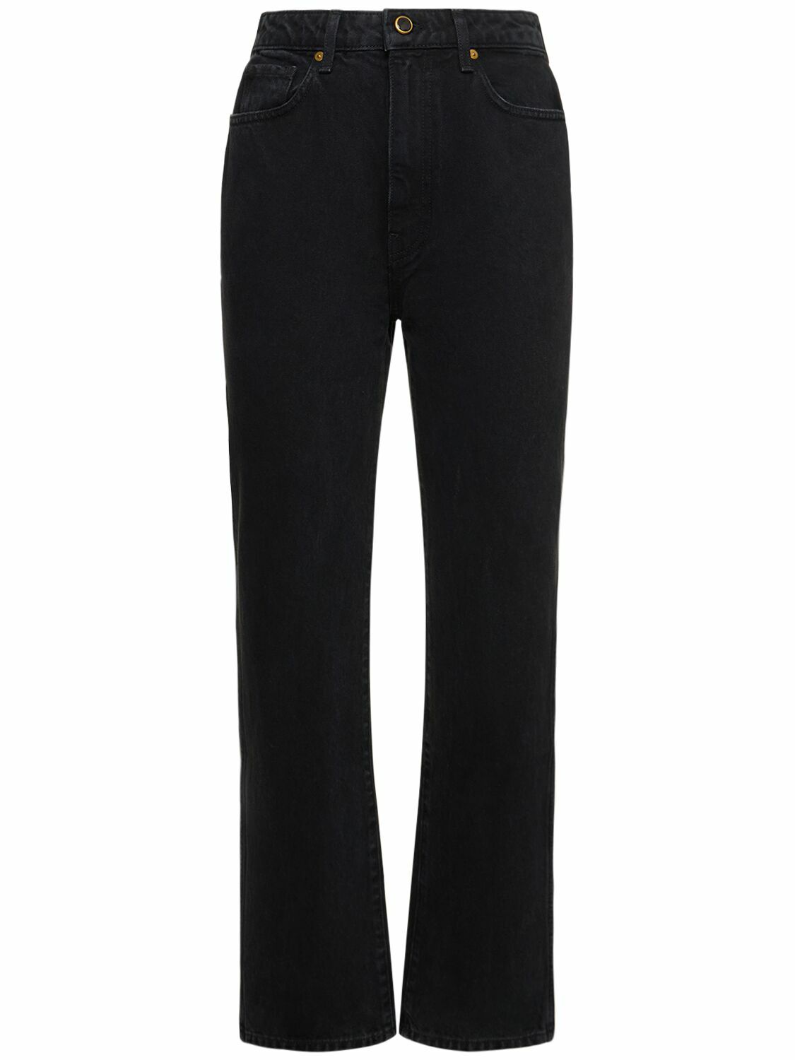KHAITE - Abigail High Rise Straight Jean Khaite