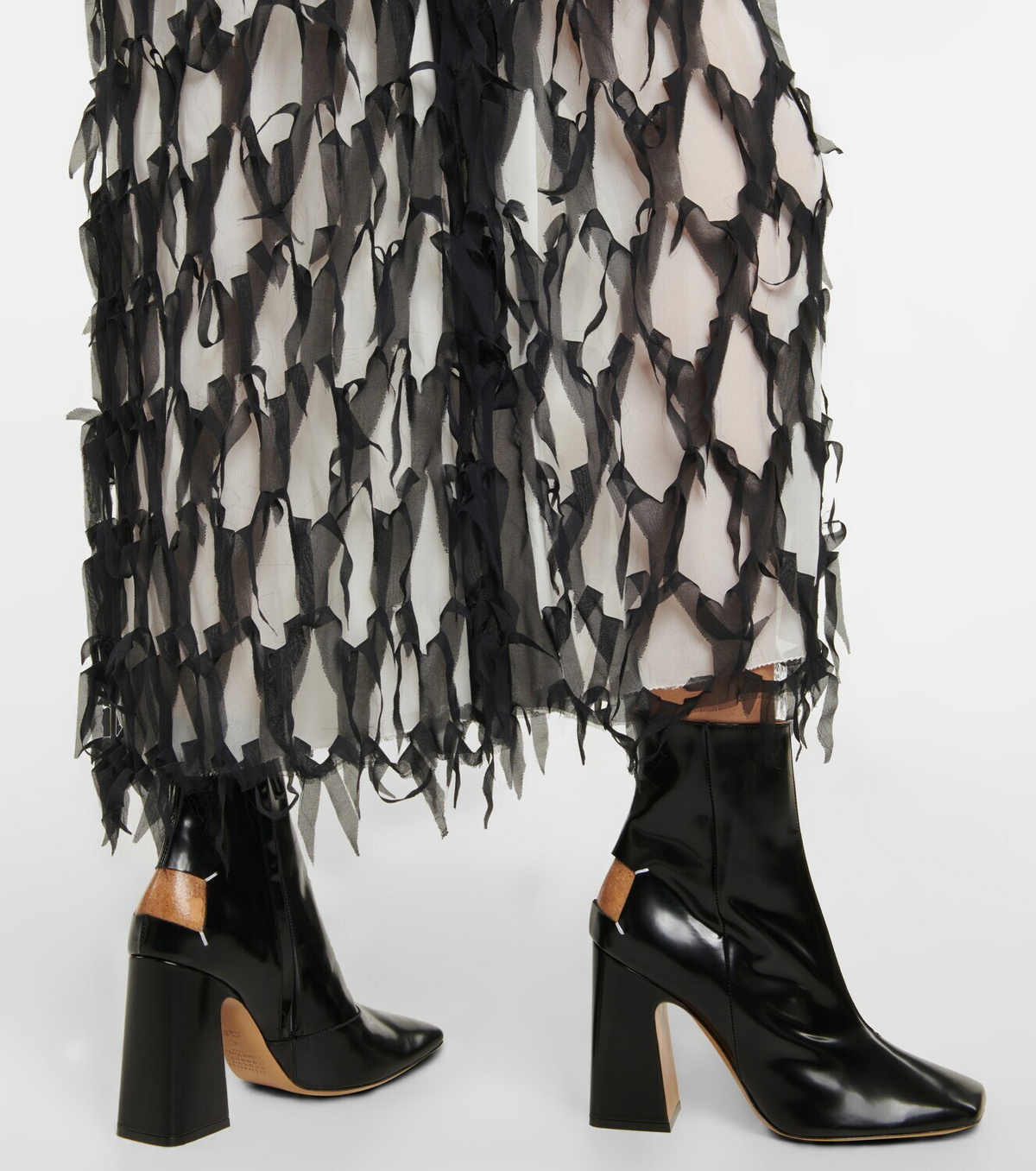 Maison Margiela - Patent leather ankle boots Maison Margiela