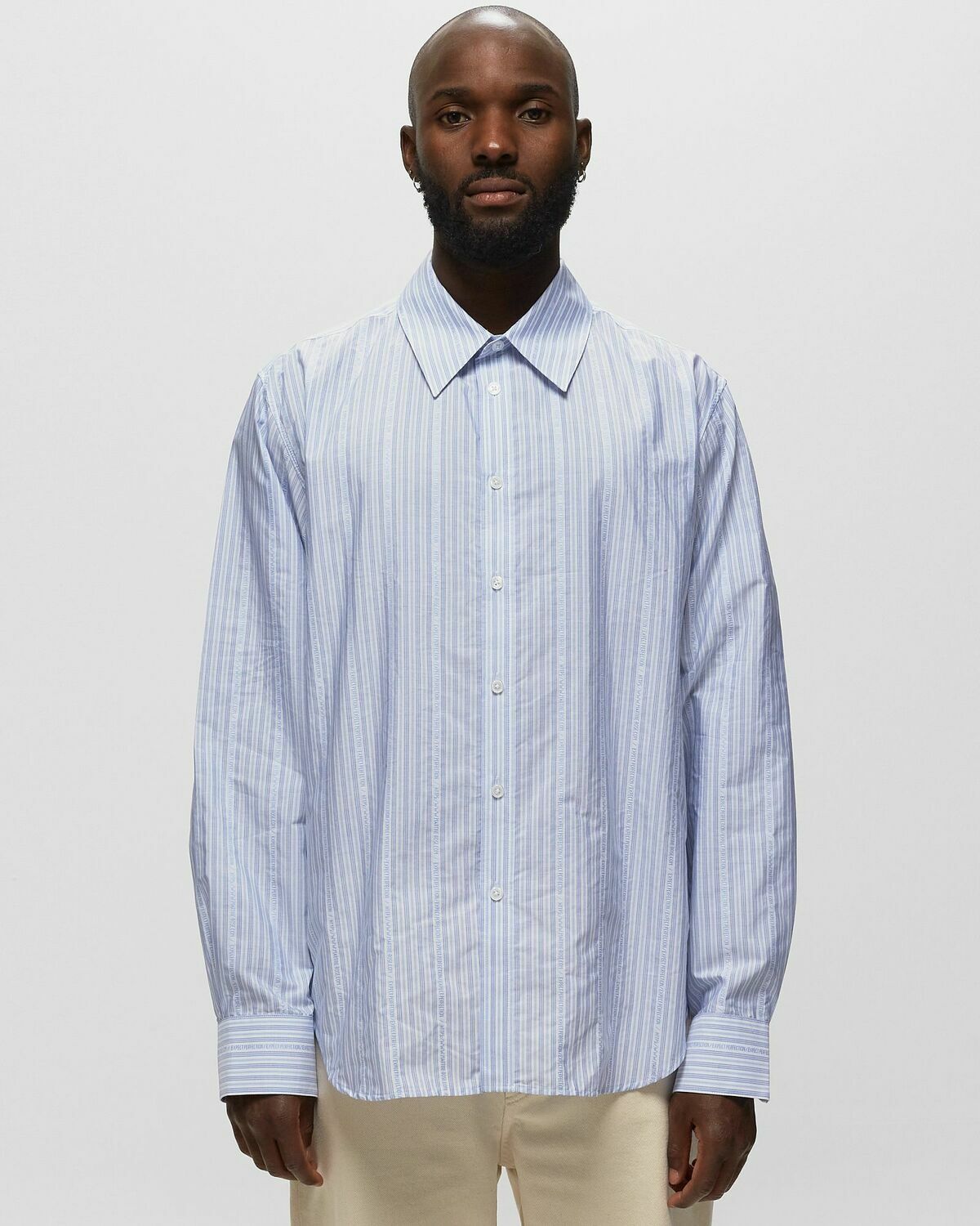 Martine Rose Classic Shirt Blue Longsleeves Martine Rose