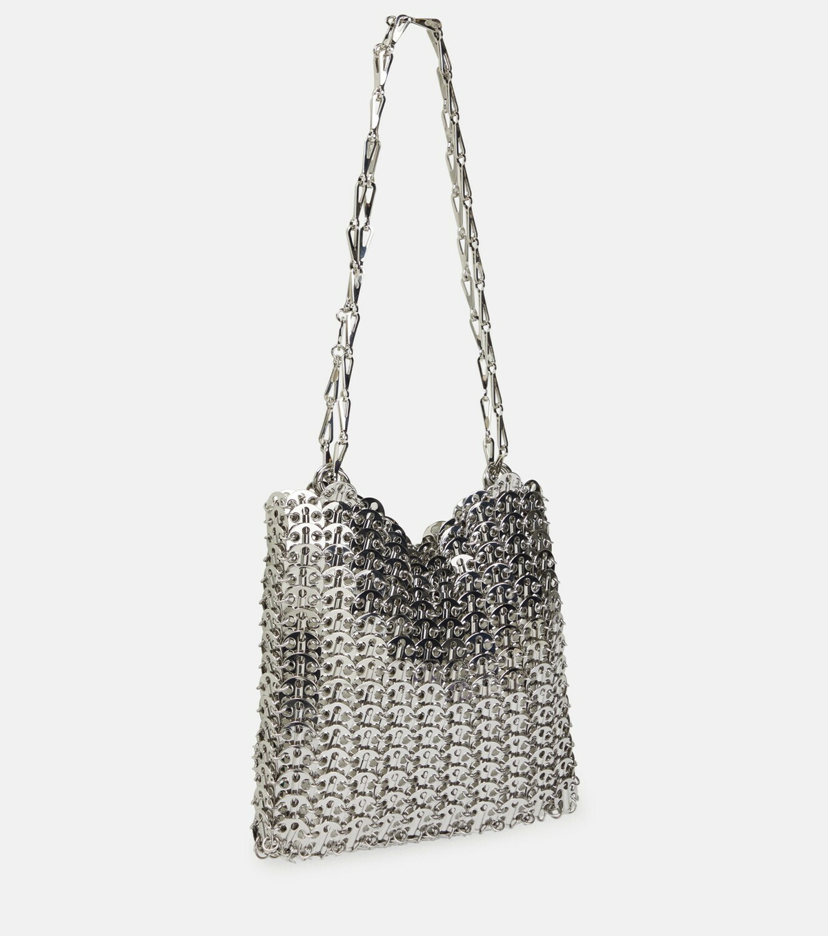 Paco Rabanne Embellished chainmail shoulder bag Paco Rabanne Paco Rabanne Embellished chainmail shoulder bag Paco Rabanne