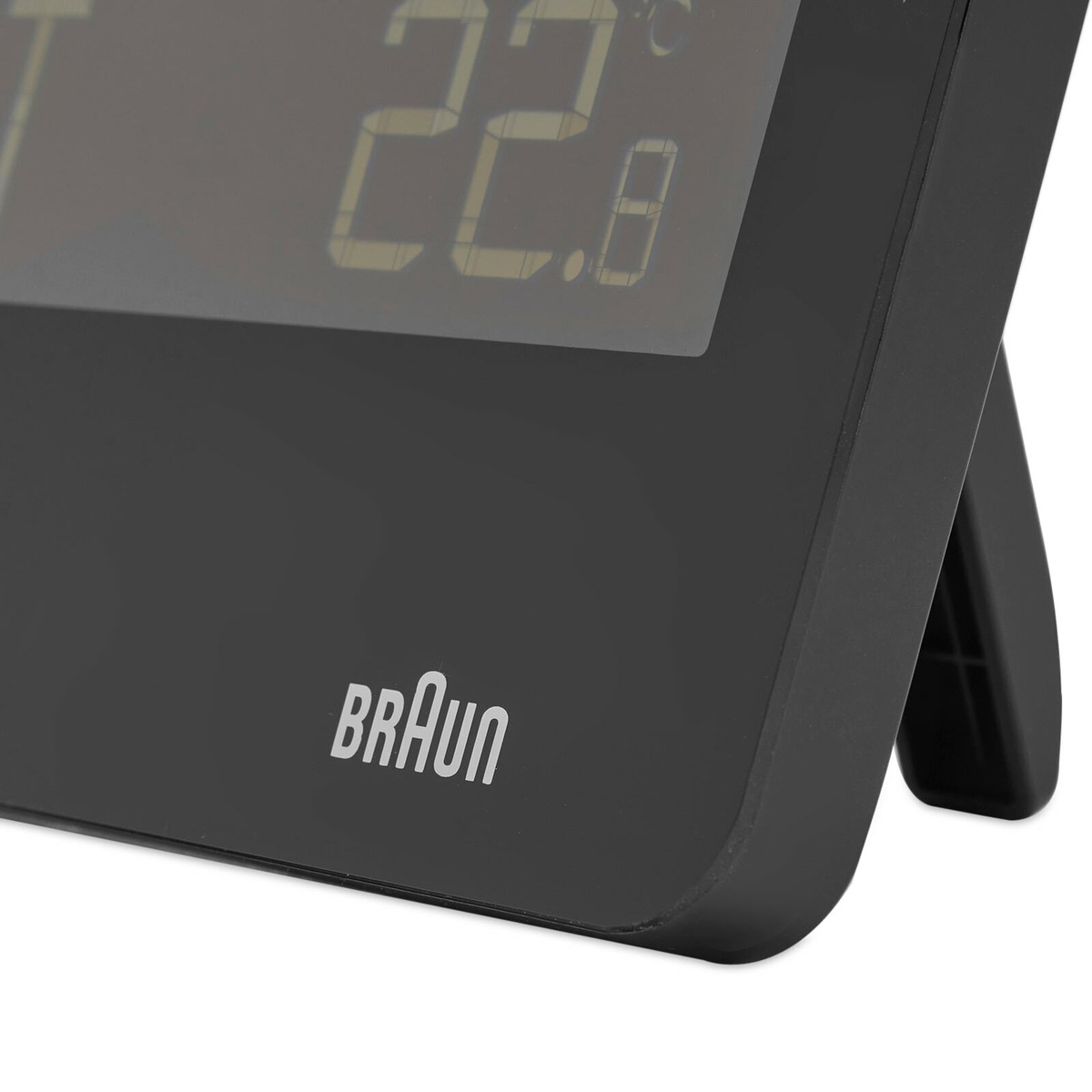 Braun BC14 Digital Wall Clock in Black Braun