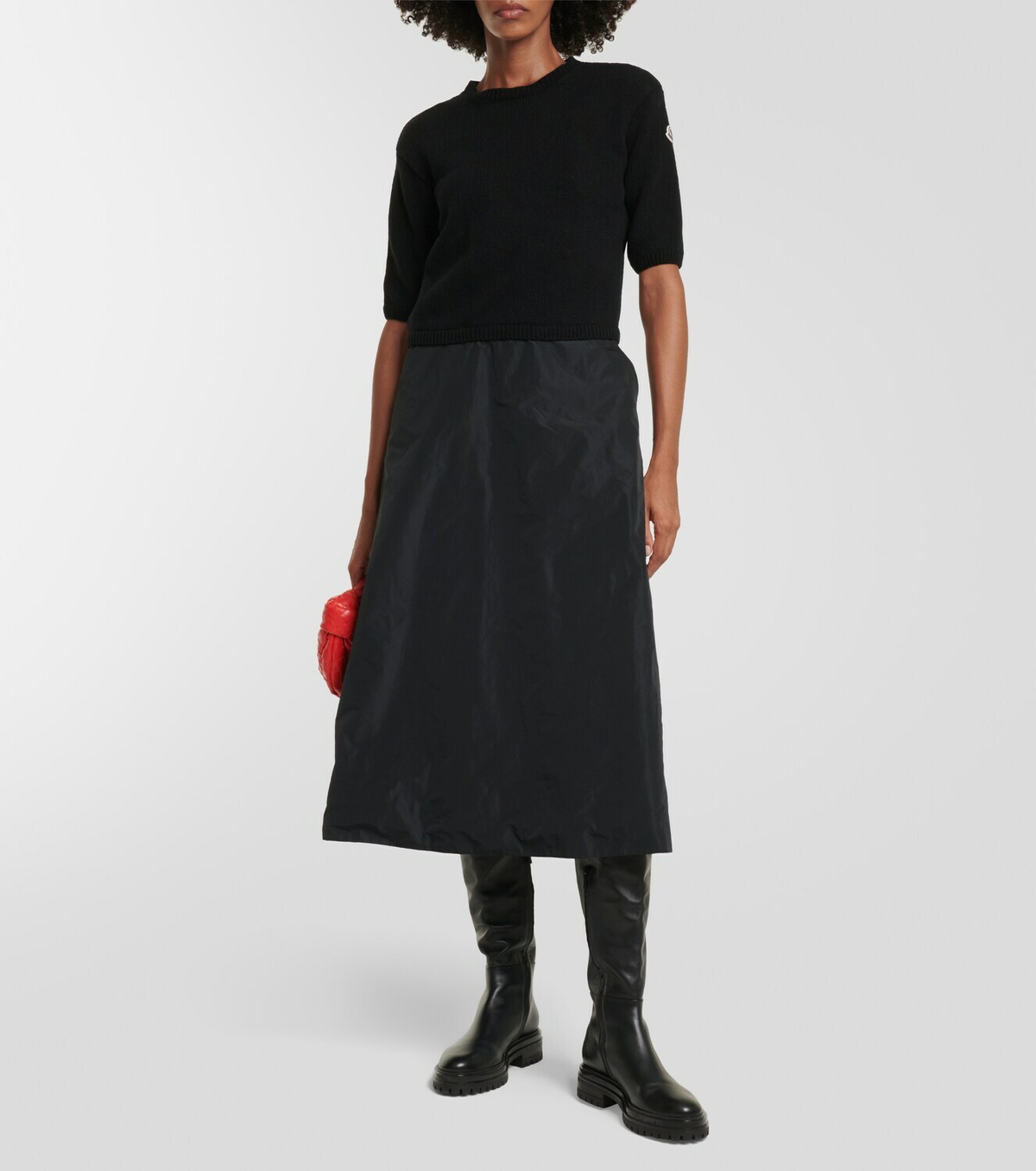 Moncler Wool midi dress Moncler