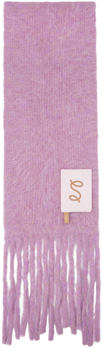 Séfr Purple Fuzzy Scarf Séfr
