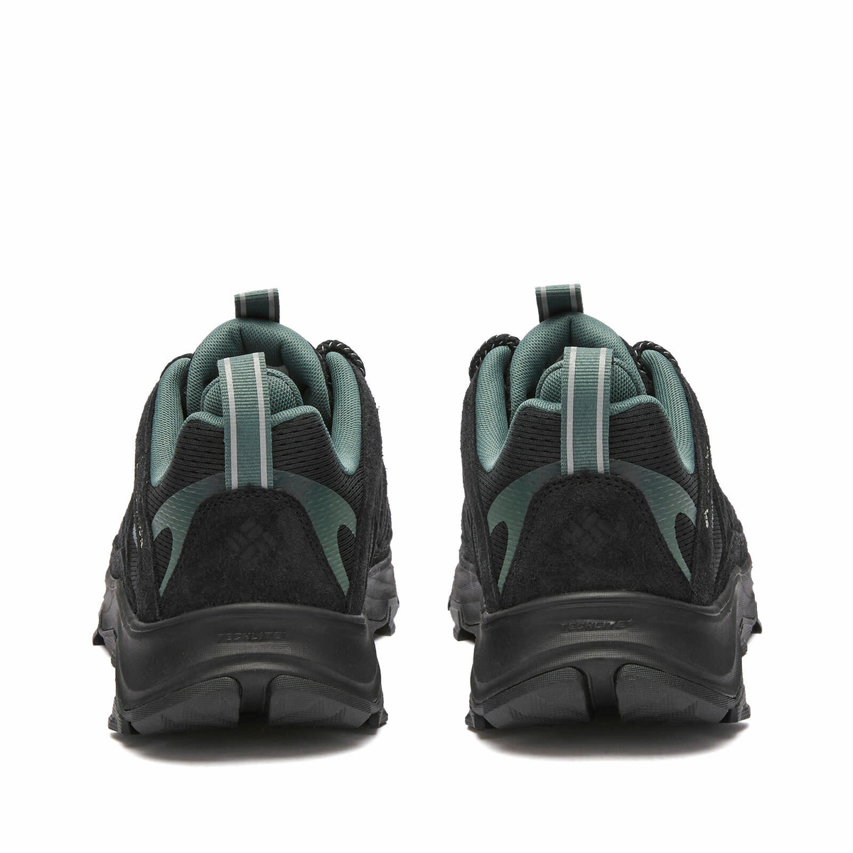 END. x Columbia 'Douglas Fir' Trans Trekker Sneakers in Black/Pond Columbia