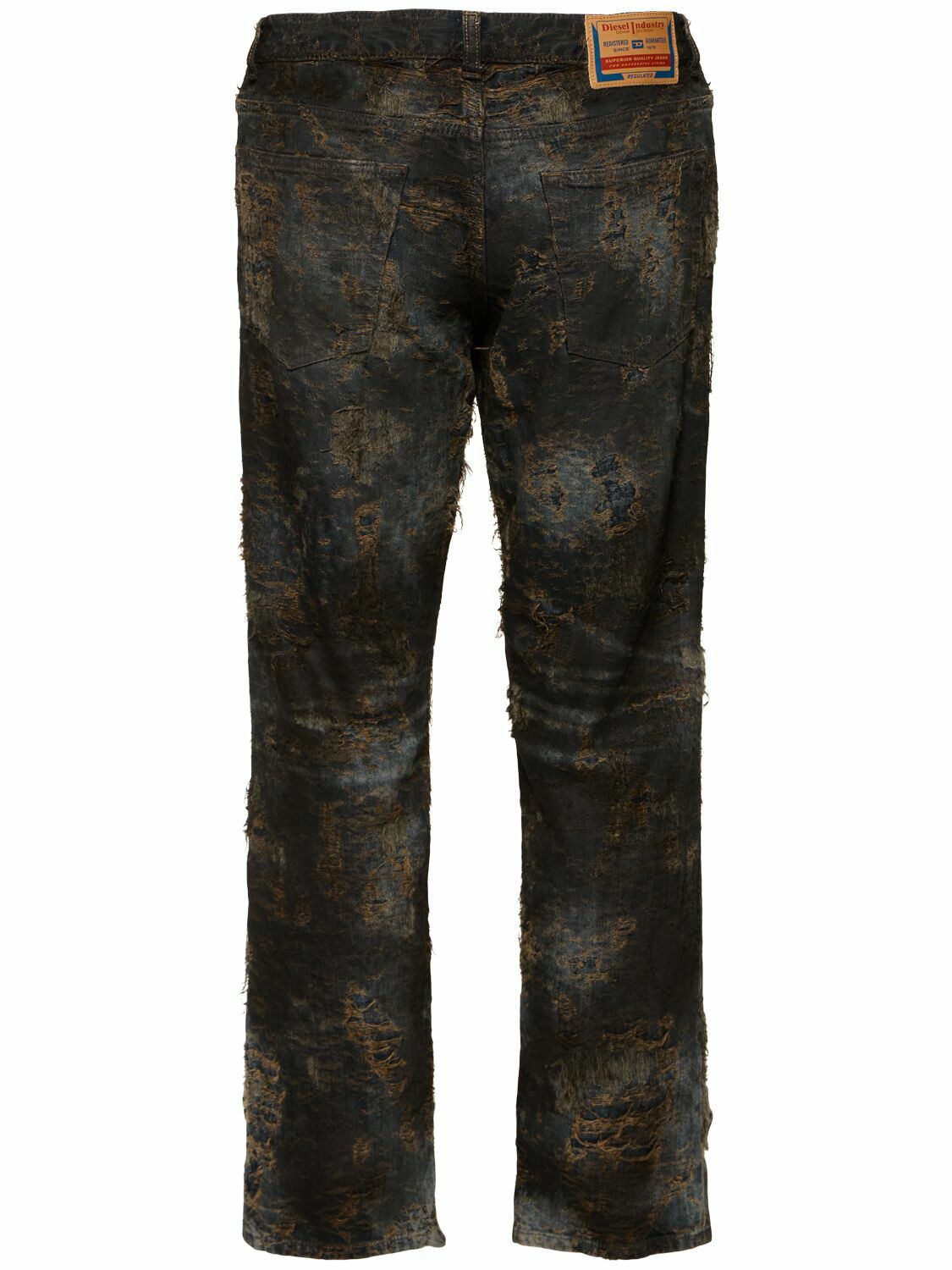 DIESEL Fashion Show Distressed Jeans Diesel