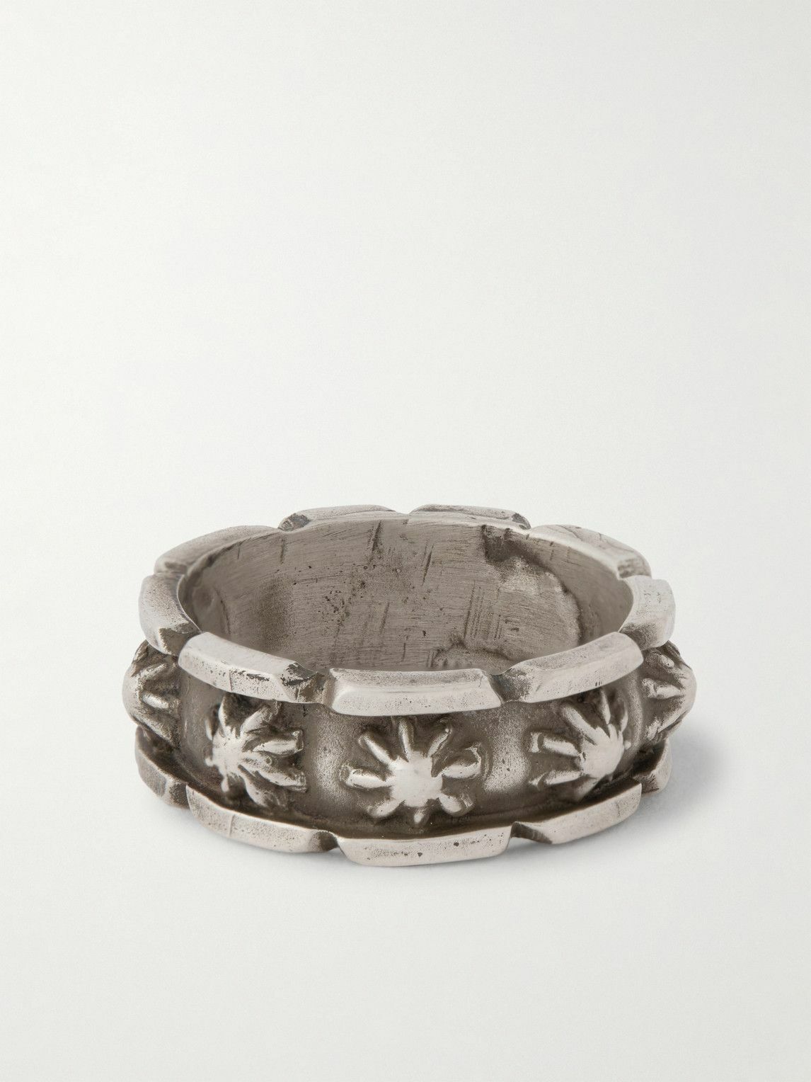 Peyote Bird - Morada Silver Ring - Silver Peyote Bird