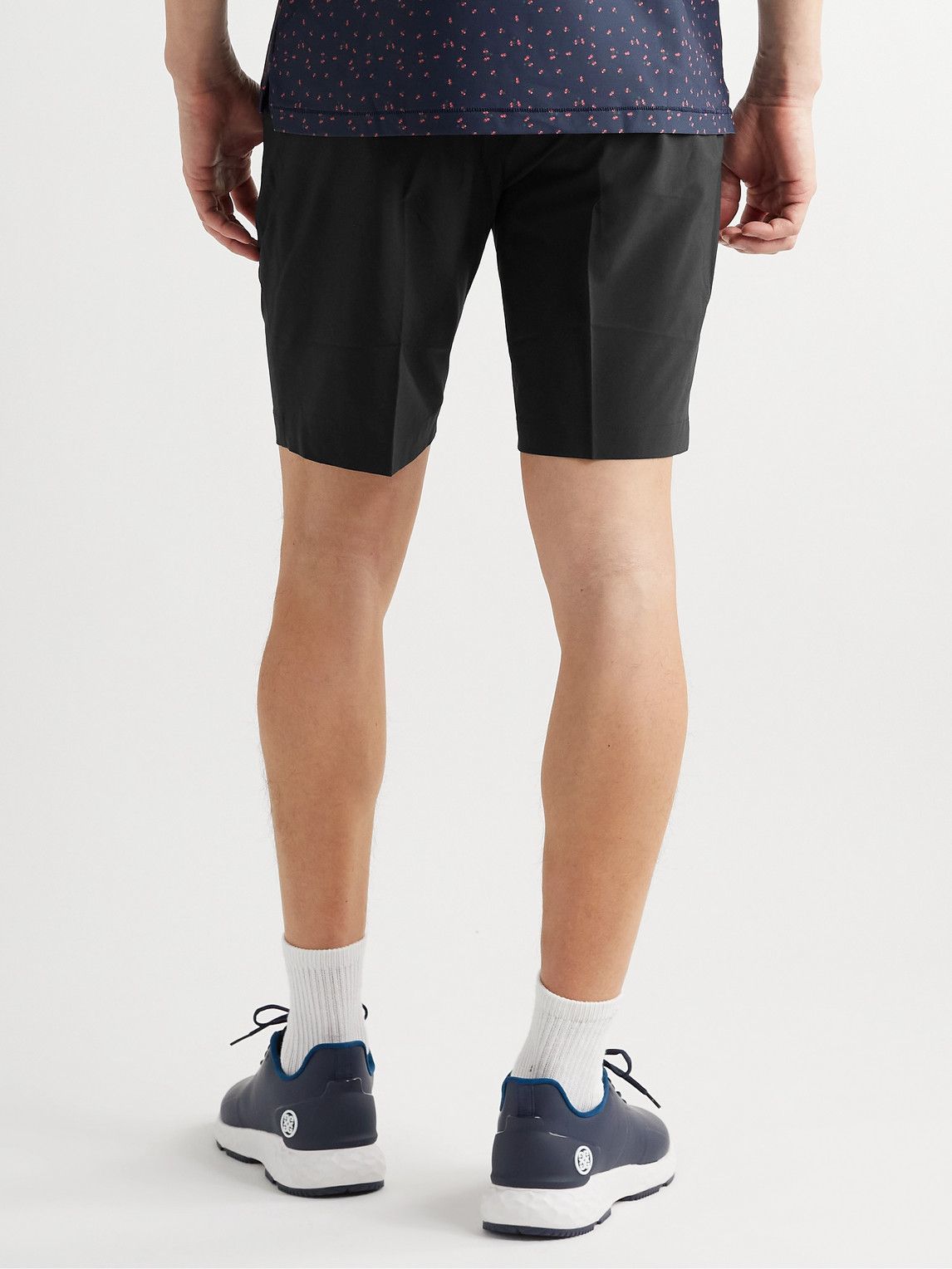 G/FORE - Maverick Hybrid Straight-Leg Stretch-Shell Golf Shorts - Black ...