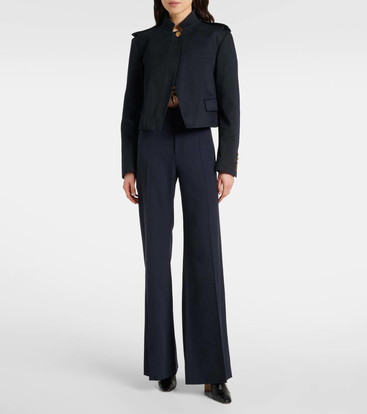 Chloé Georgia leather ankle boots Chloe
