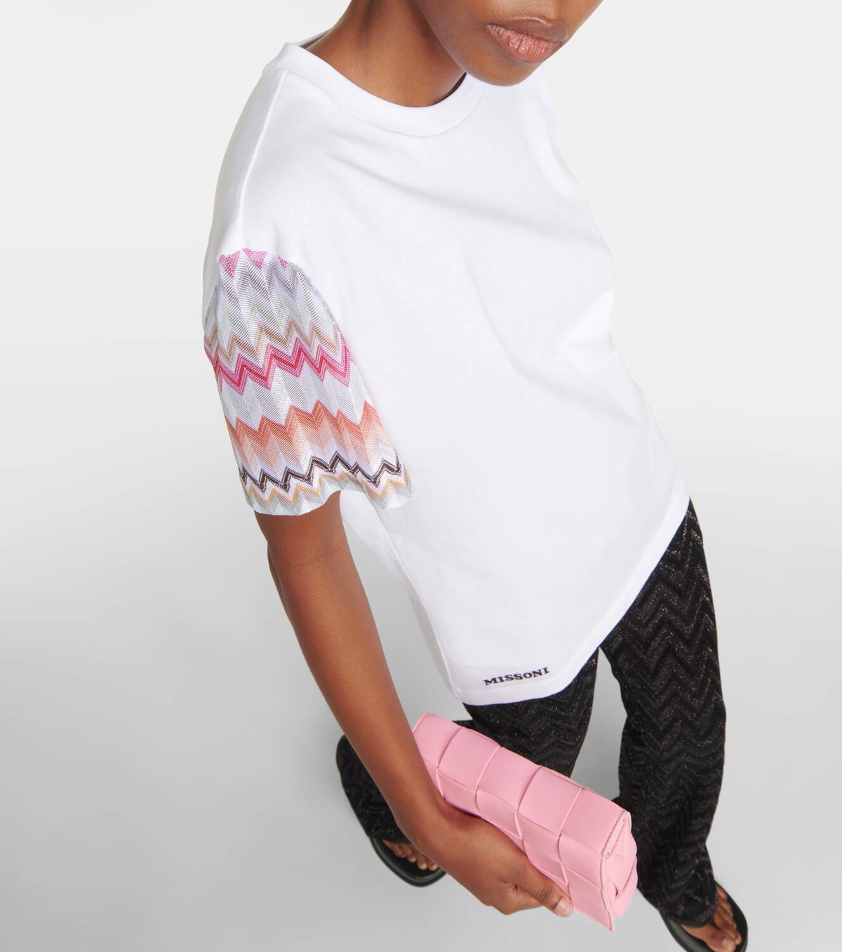 Missoni Zig Zag logo cotton T-shirt Missoni