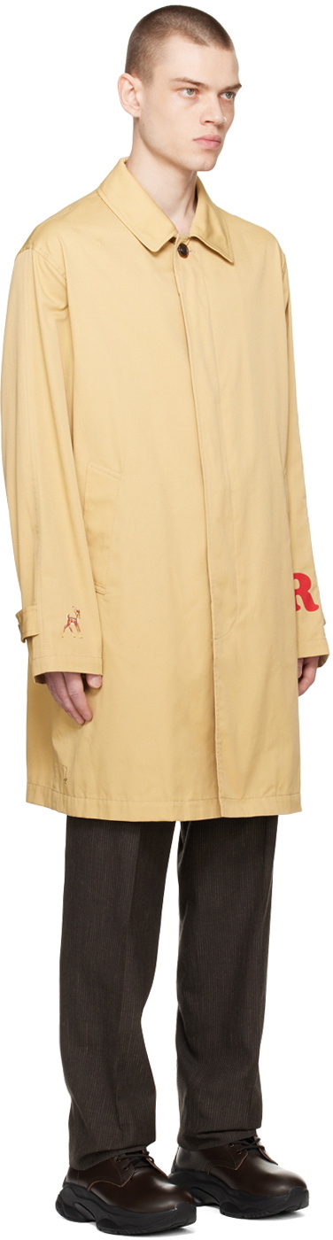 Undercover Beige 'Rebel' Coat Undercover