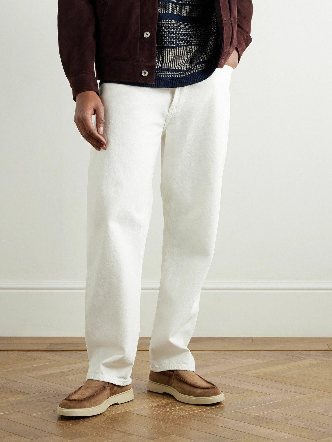 Officine Creative - Bones Suede Loafers - Brown Officine Creative