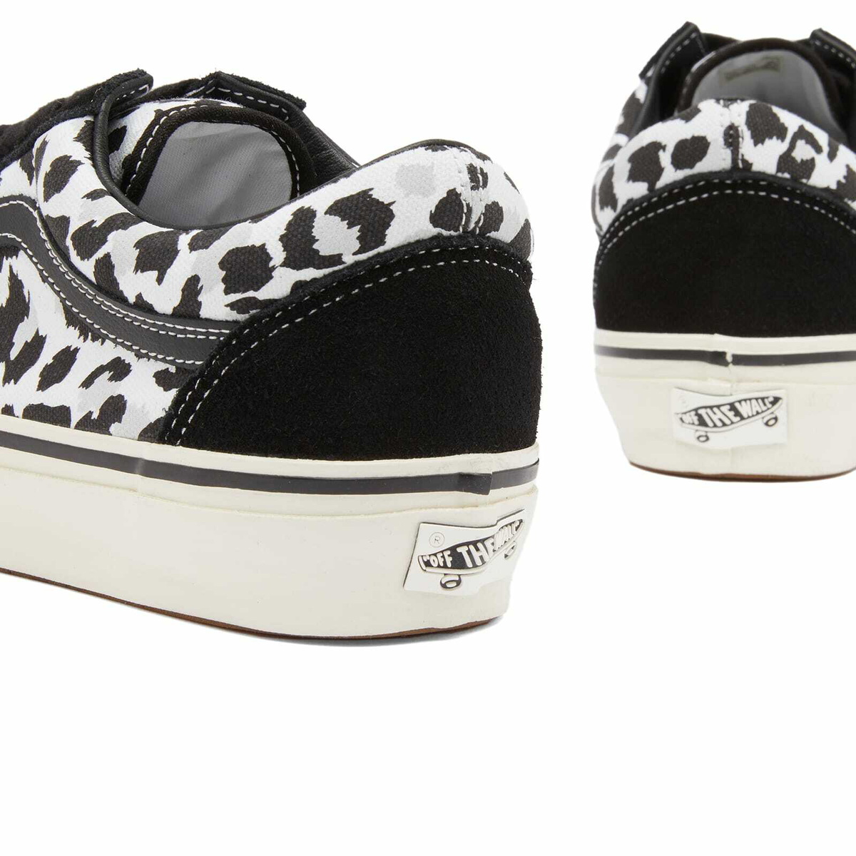 Vans LX Old Skool Sneaker in Leopard Black/White Vans