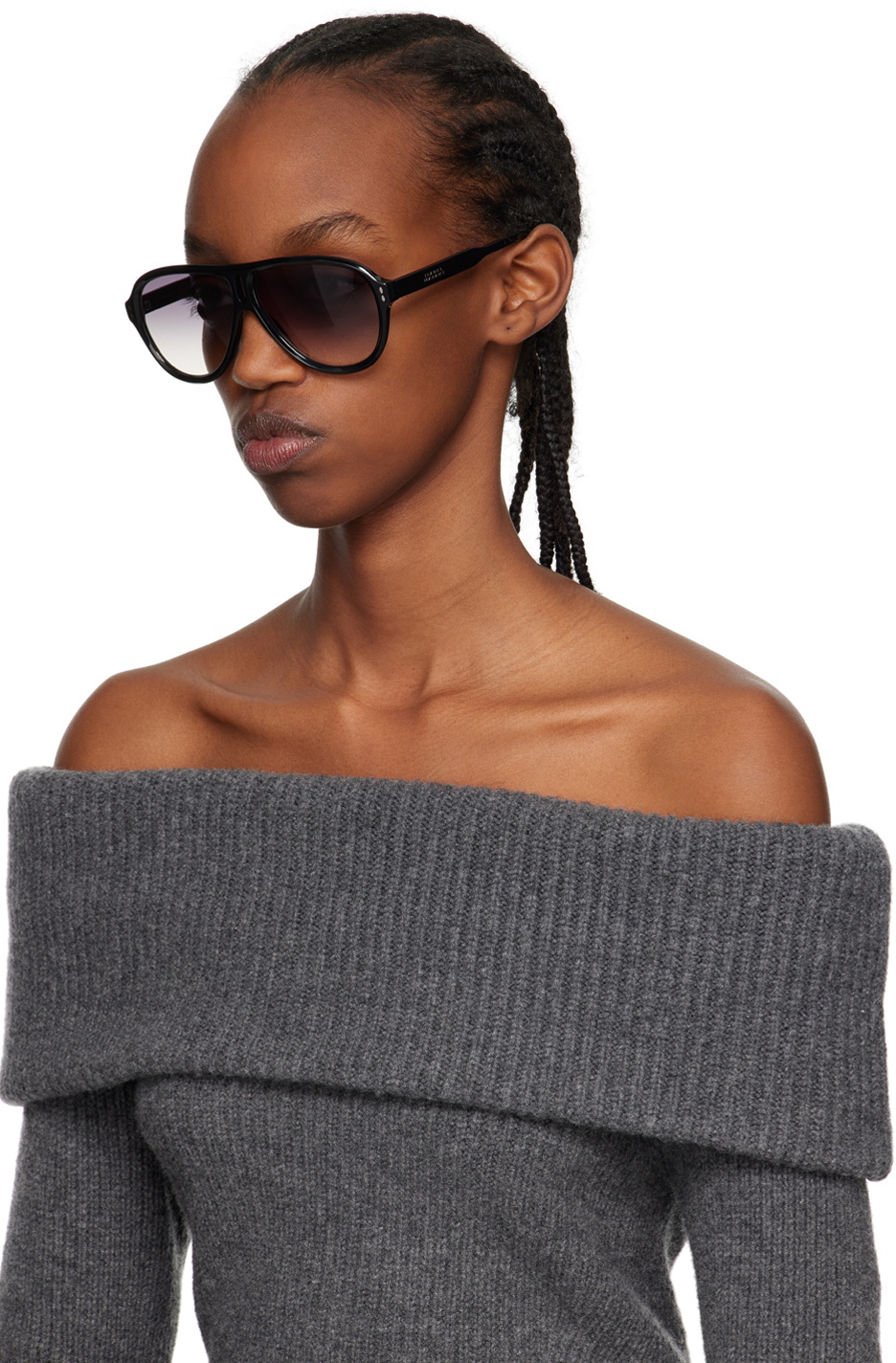 Isabel Marant Black Aviator Sunglasses Isabel Marant