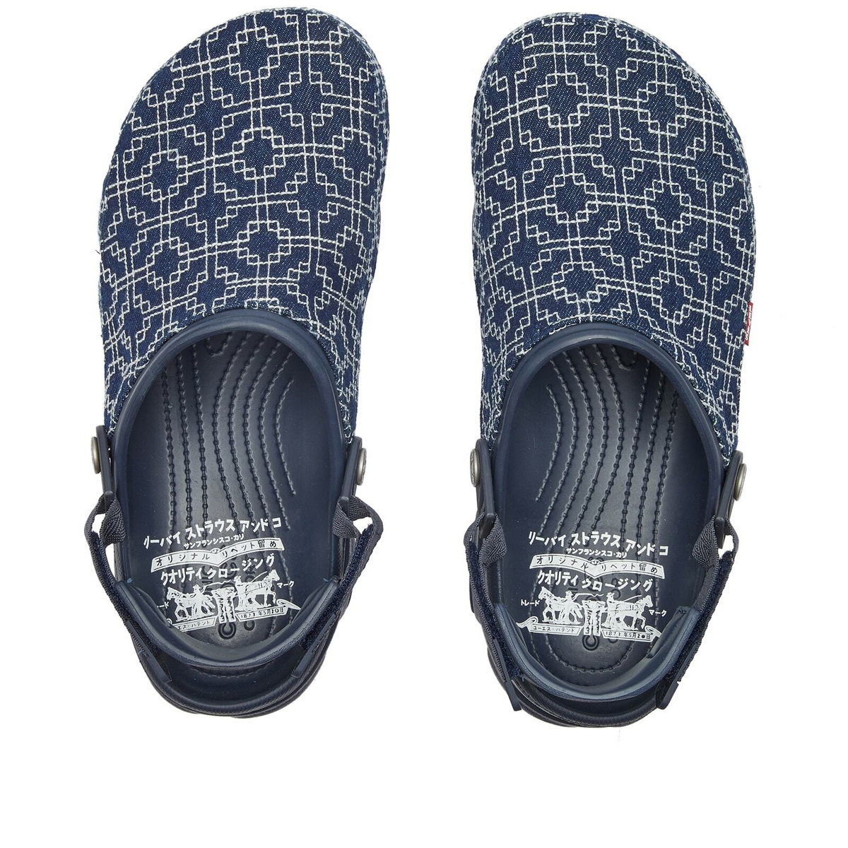 Crocs Men's x Levi's All Terrain Clog in Navy Crocs