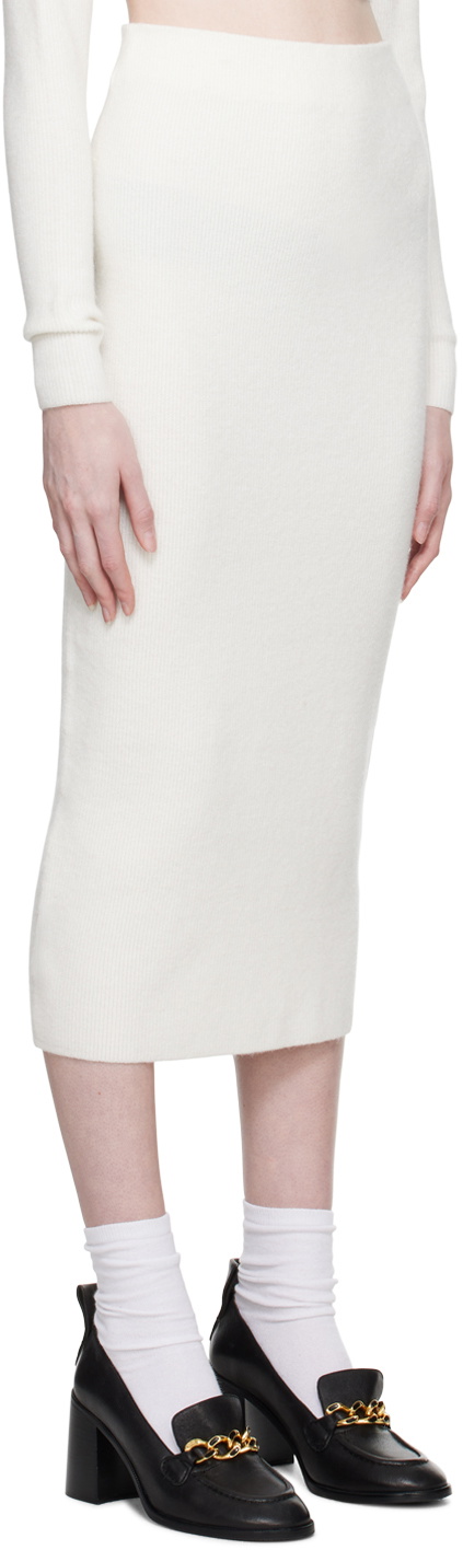 Hugo Off-White Scribe Midi Skirt Hugo Boss
