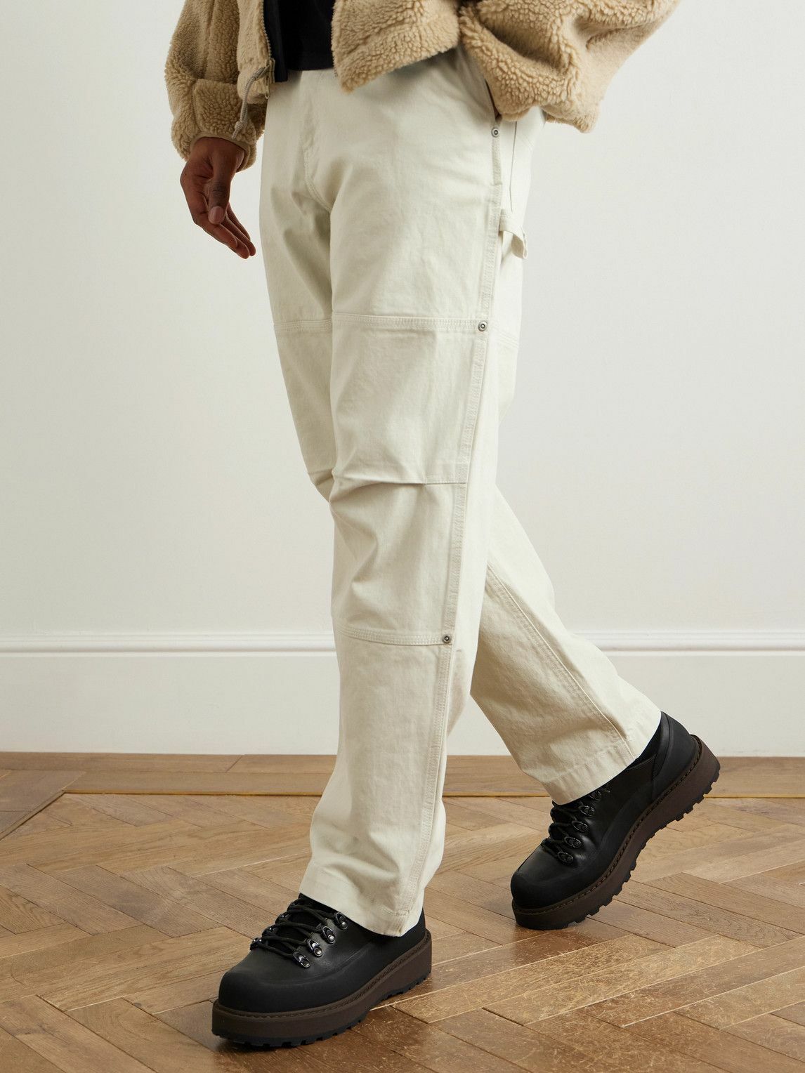 Diemme - Cornaro Gomma Rubber and Suede-Trimmed Full Grain-Leather ...