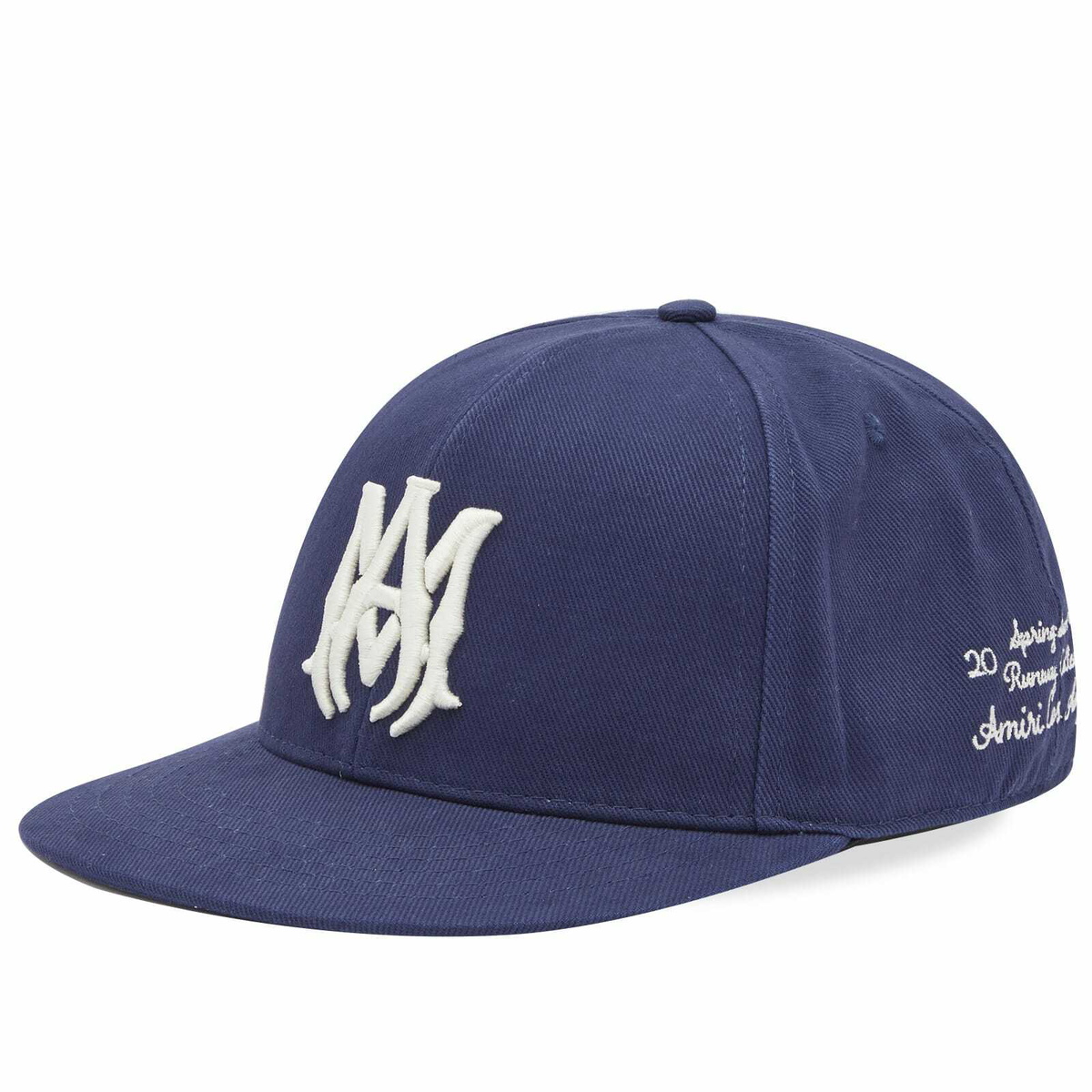 AMIRI Men's Ma Flexfit Cap in Blue Amiri