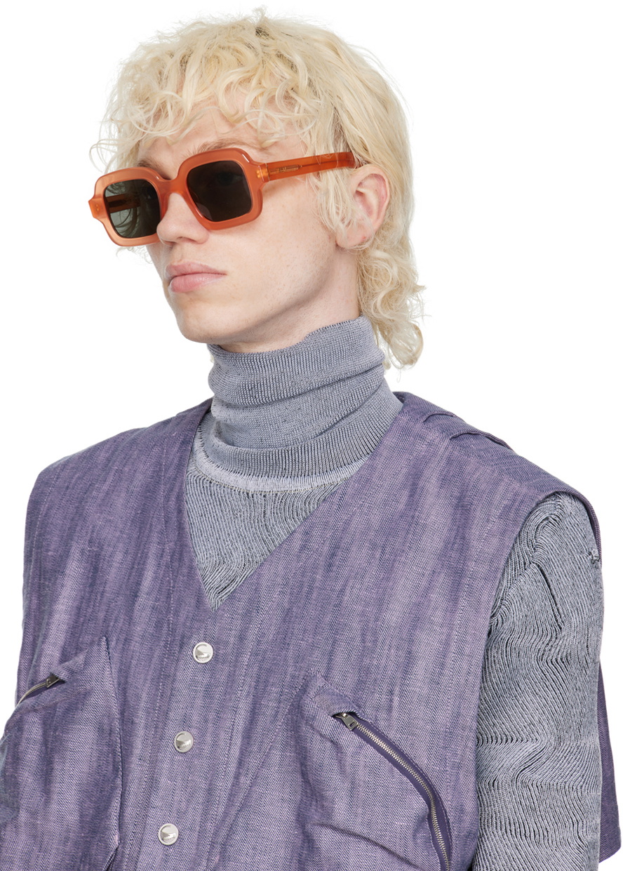 RETROSUPERFUTURE Pink Benz Sunglasses RETROSUPERFUTURE