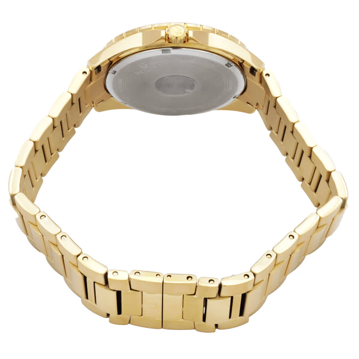 Bulova Phantom Quartz Crystal Champagne Dial Mens Watch 97A179 Bulova